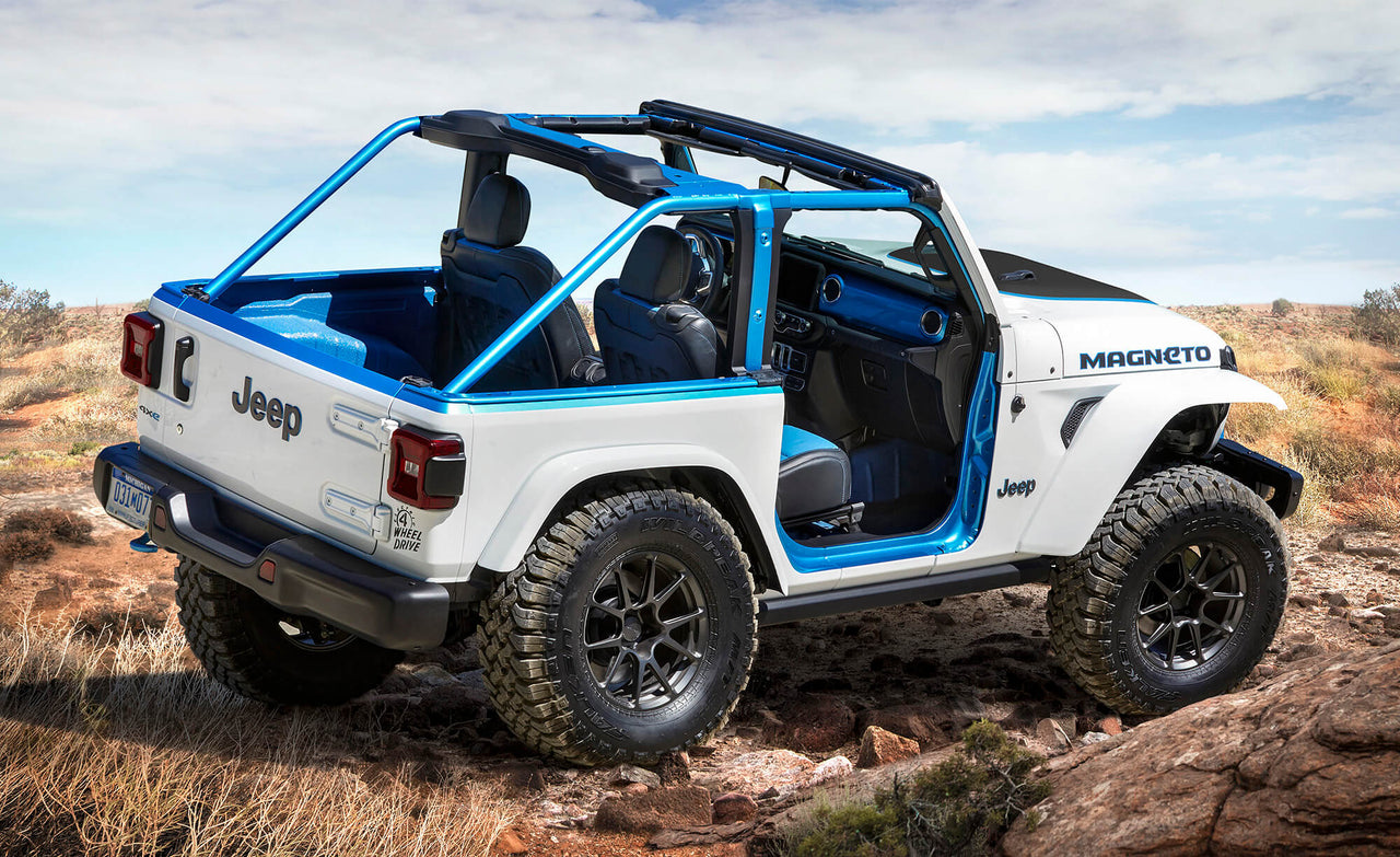 Jeep's EV Day Event Shows All-Electric Wranglers with Some Wild Featur ...