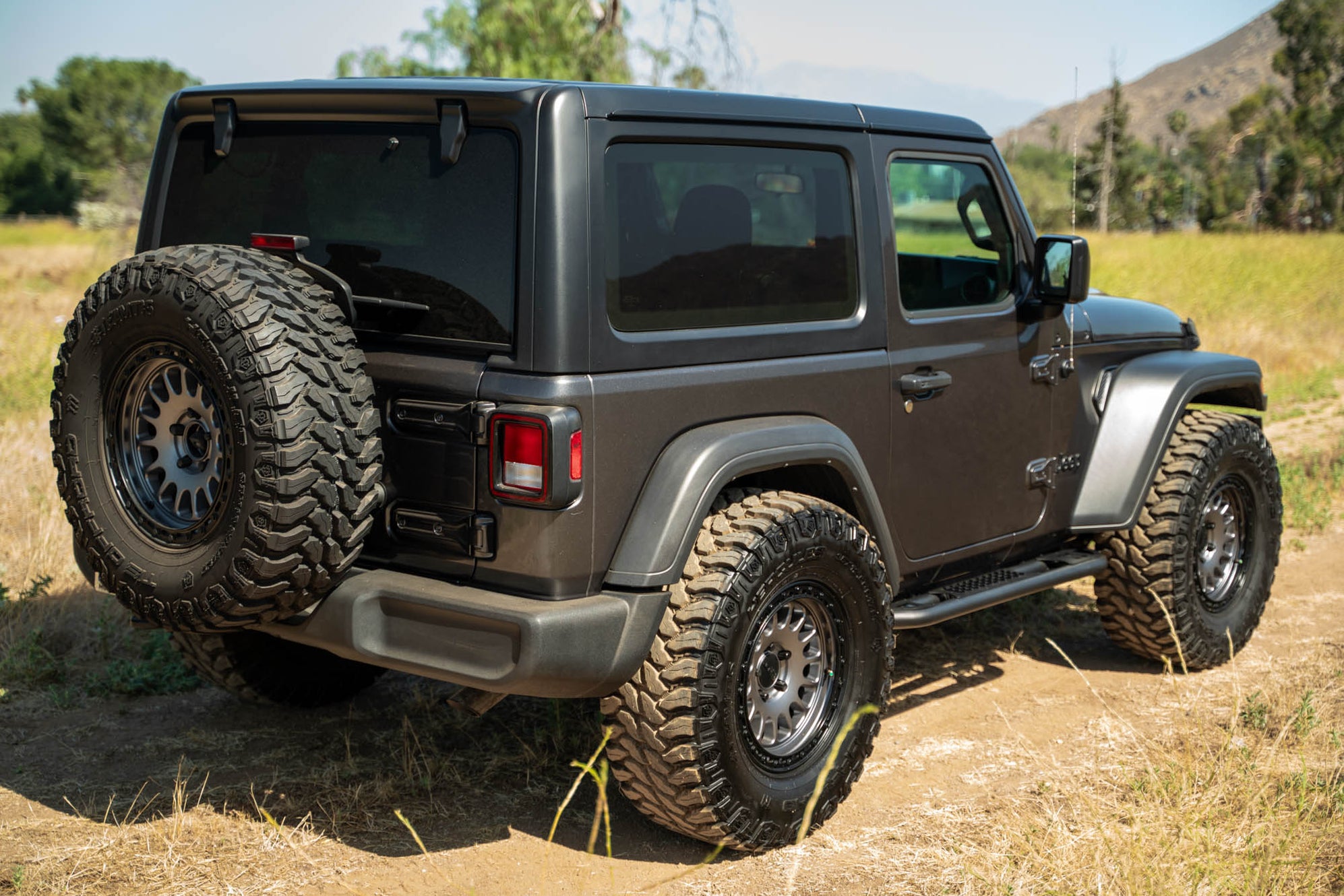 2-Door Jeep Wrangler JL Side Steps | OE Plus Series | DV8 Offroad