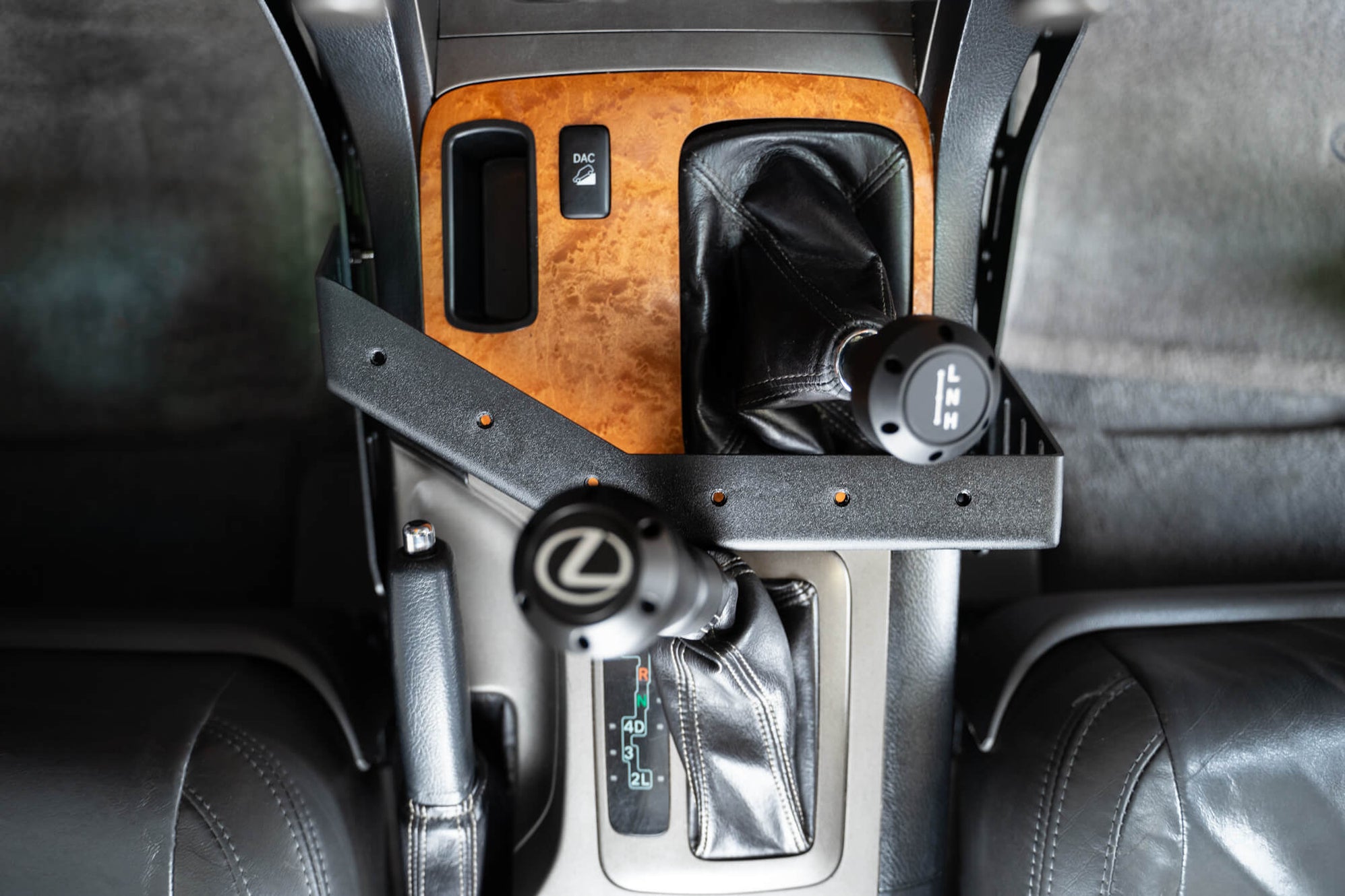 Lexus GX 470 Center Console Molle Panels & Digital Device Mount