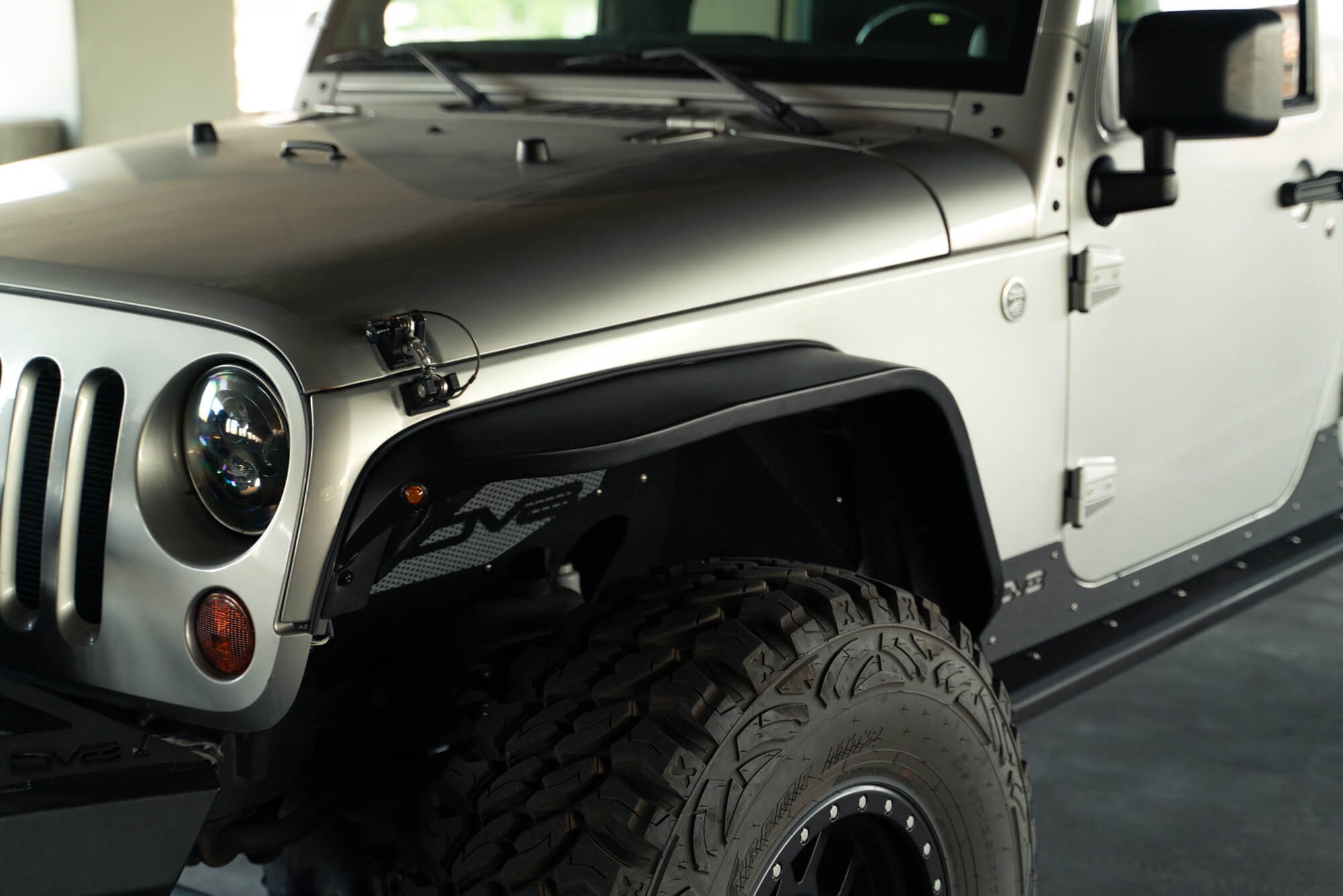 Jeep Wrangler JK Slim Fender Flares | DV8 Offroad