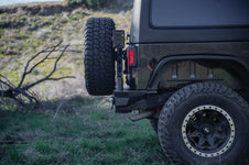 Wrangler JK Bumper Mounted Spare Tire Carrier