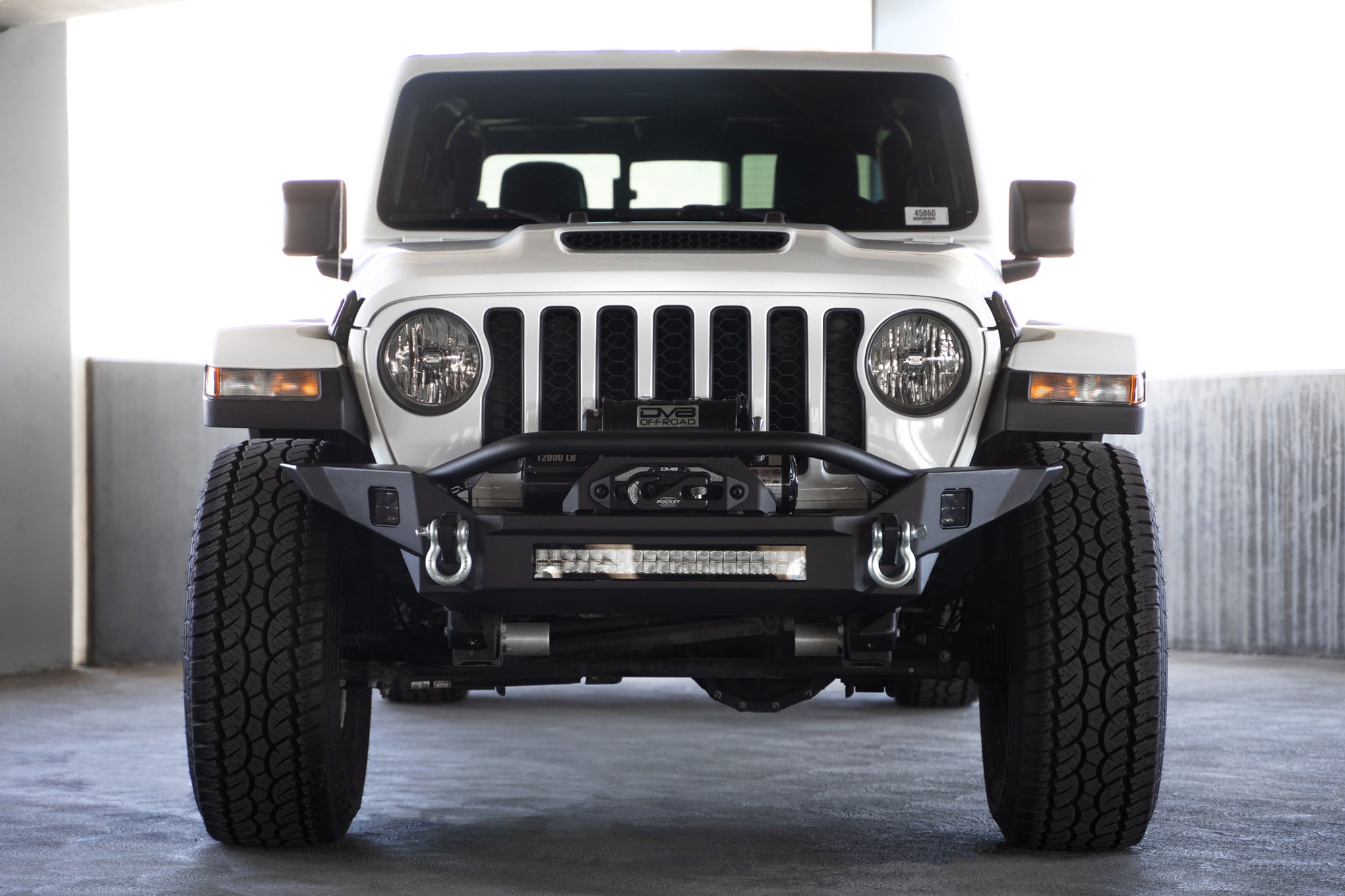 Gladiator JT & Wrangler JK/JL Mid-Width Winch Front Bumper | FS-7