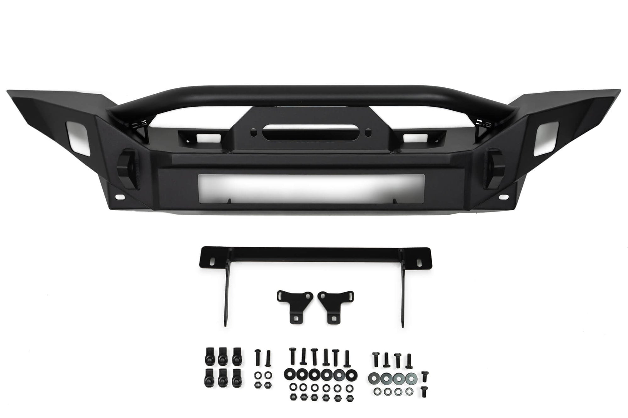 Gladiator JT & Wrangler JK/JL Mid-Width Winch Front Bumper | FS-7