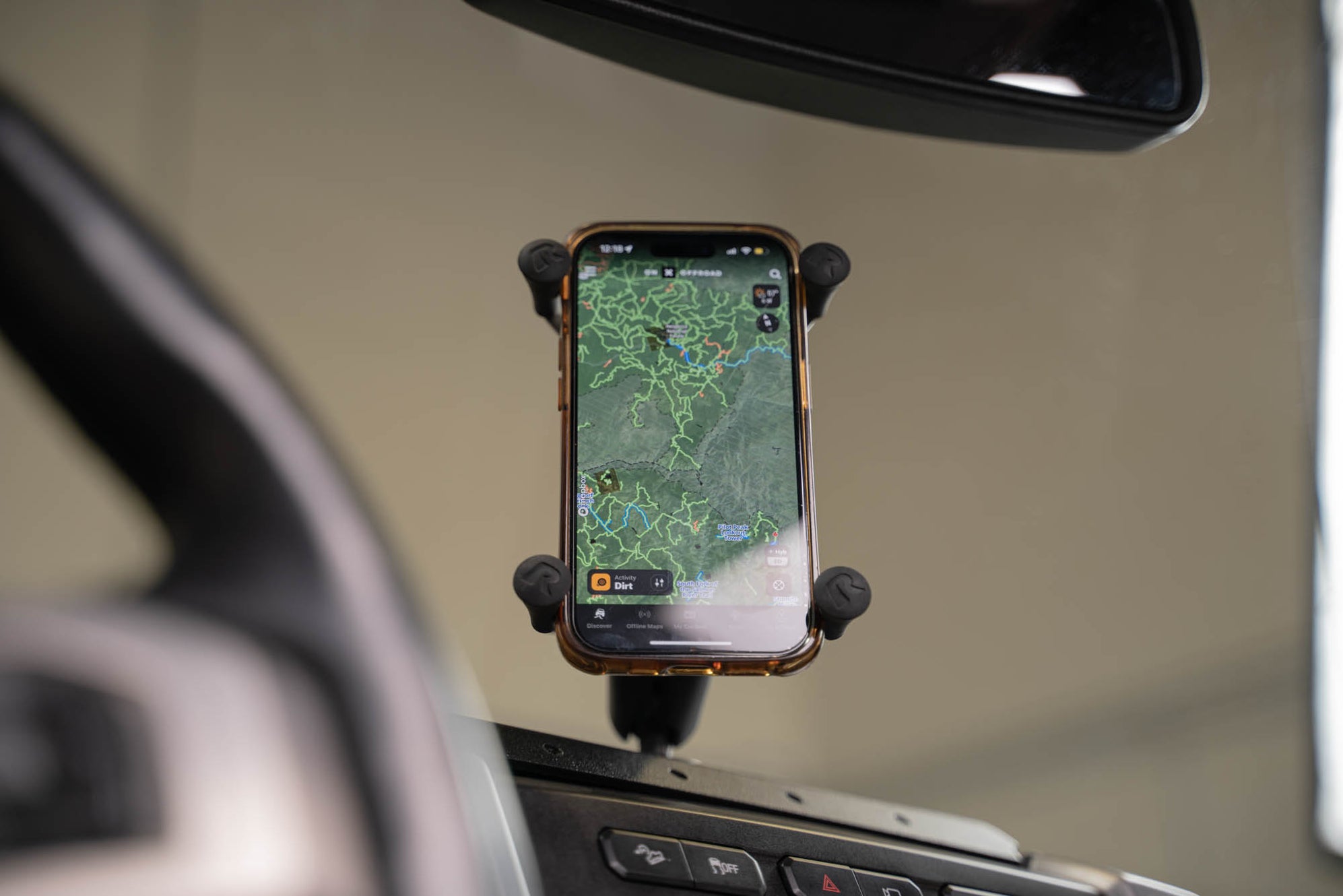 F-150/250/350 Digital Device Dash Mount | DV8 Offroad