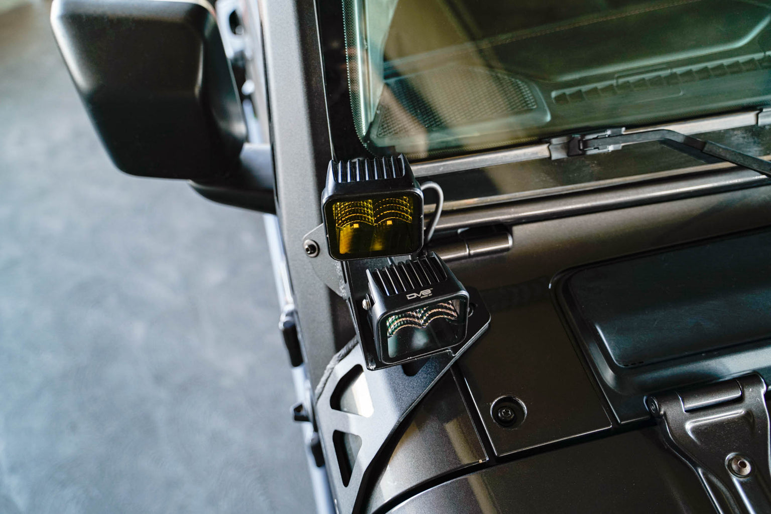 Jeep Wrangler JL Light Brackets