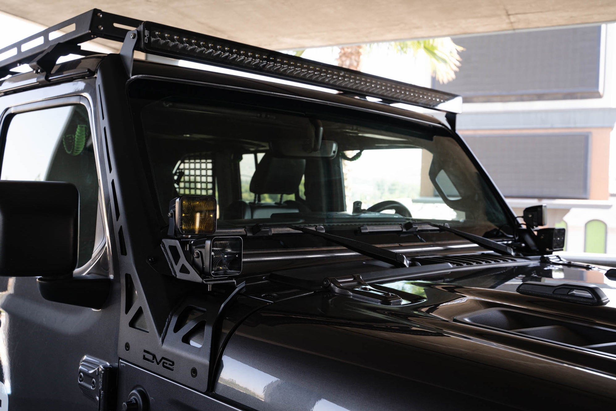 Gladiator JT & Wrangler JL A-Pillar Dual Light Pod Mounts