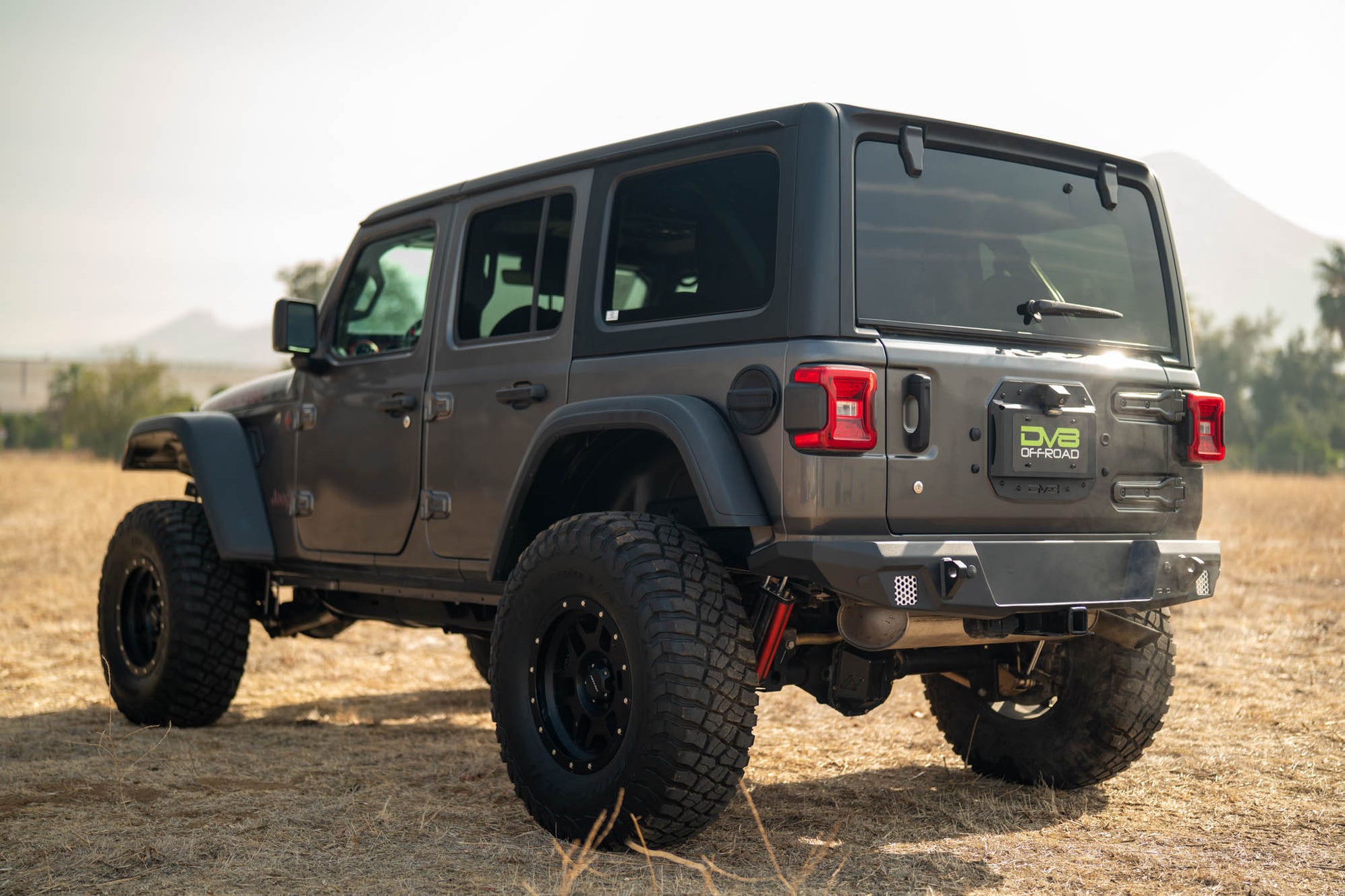 2018+ Jeep JL Spare Tire Delete | Backup Camera Holder | DV8 Offroad