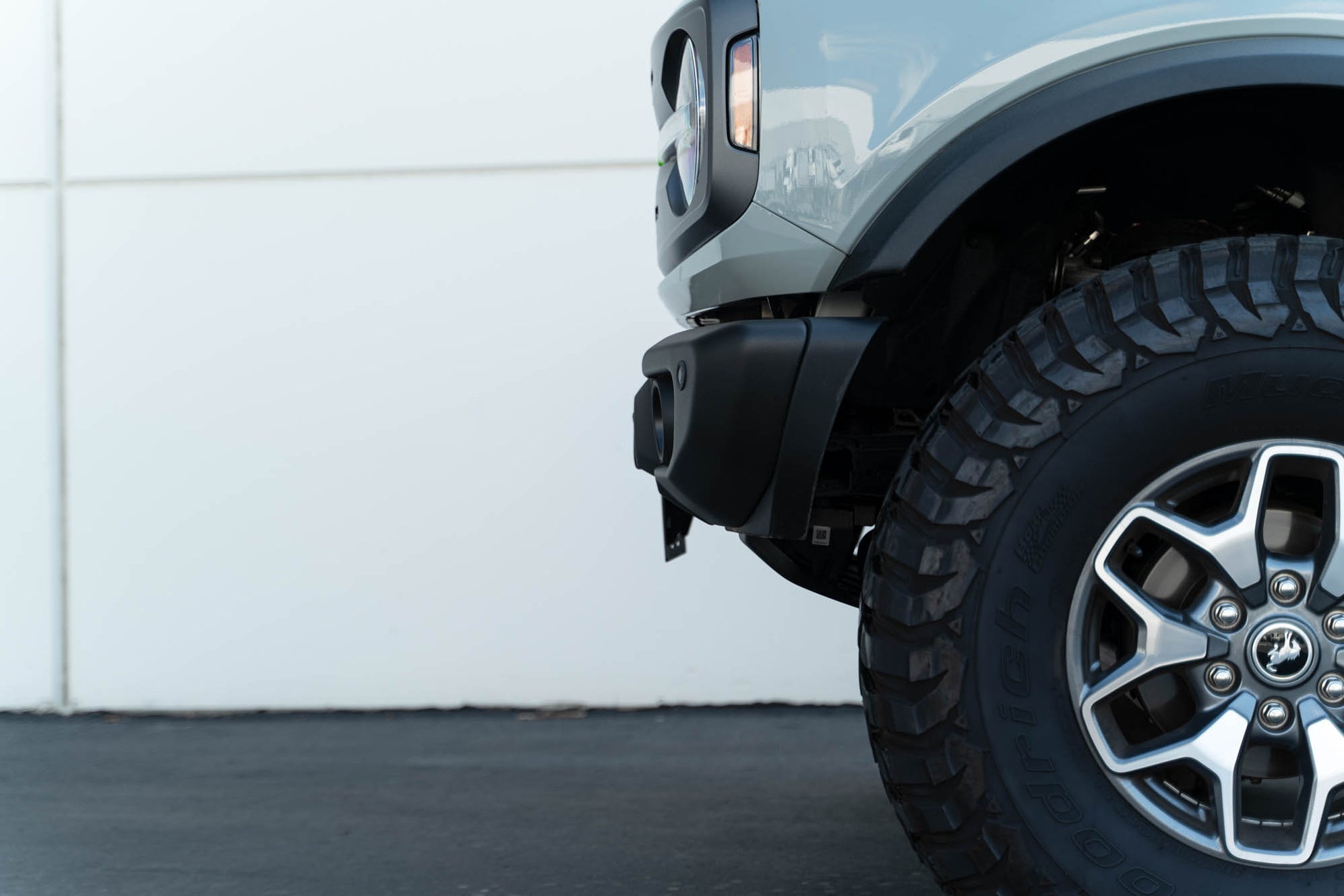 6th Gen Bronco Front License Mount | Capable Steel Bumper Only