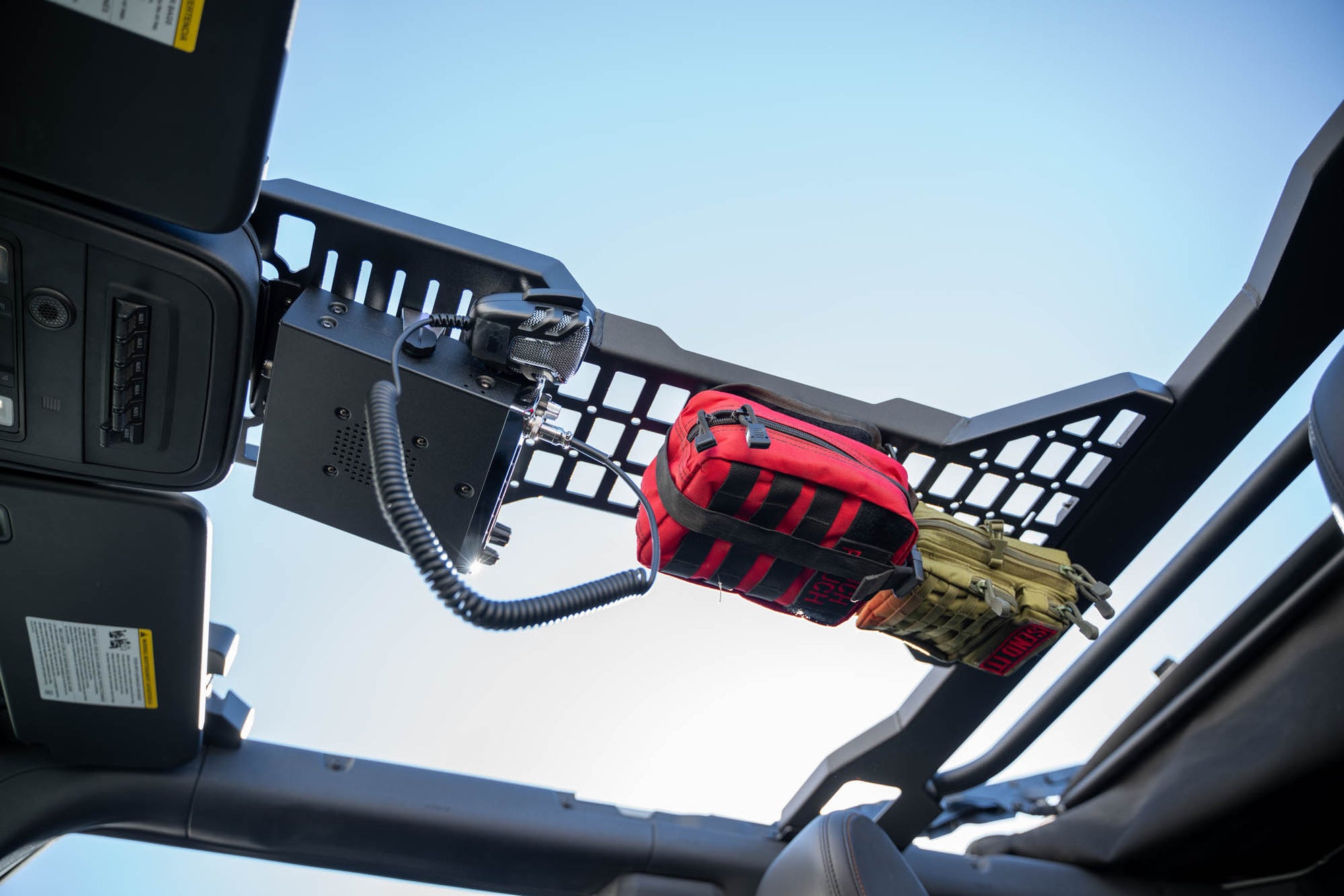 6th Gen Bronco Overhead Molle Panel & Rear Grab Handle