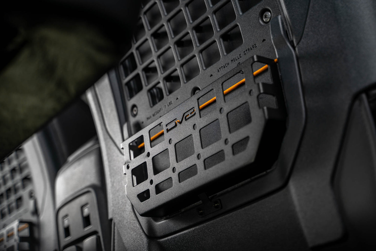 6th Gen Ford Bronco Interior Molle Panels & Accessories | DV8 Offroad