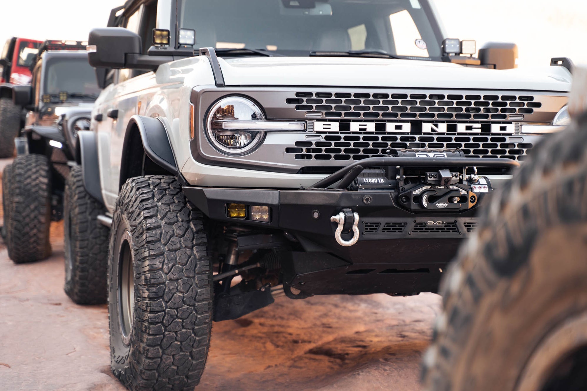 6th Gen Bronco Winch Front Bumper | Spec Series — DV8 Offroad