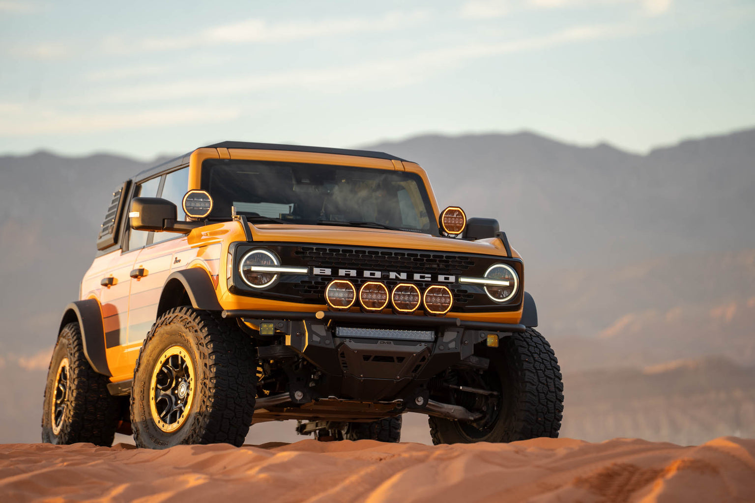 6th Gen Ford Bronco Front Bumpers | DV8 Offroad