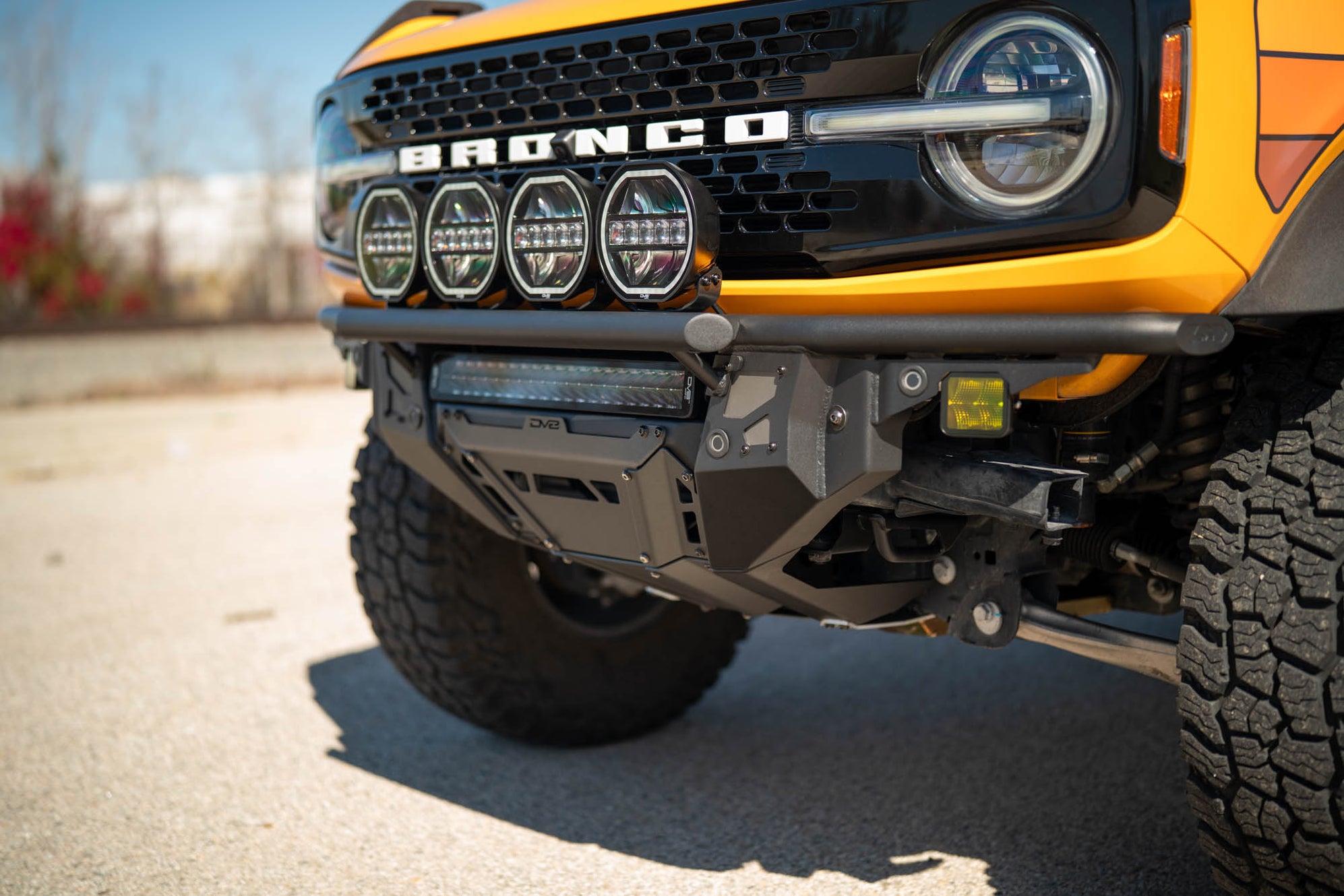 6th Gen Ford Bronco Front Bumper | Tube Series | DV8 Offroad