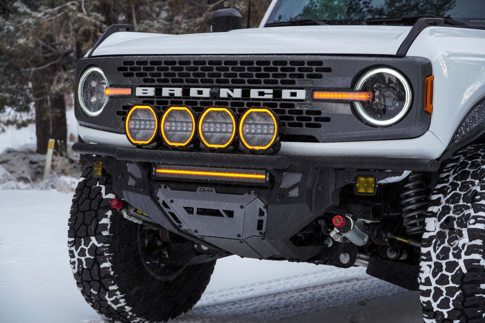 6th Gen Ford Bronco Front Bumper | Tube Series | DV8 Offroad