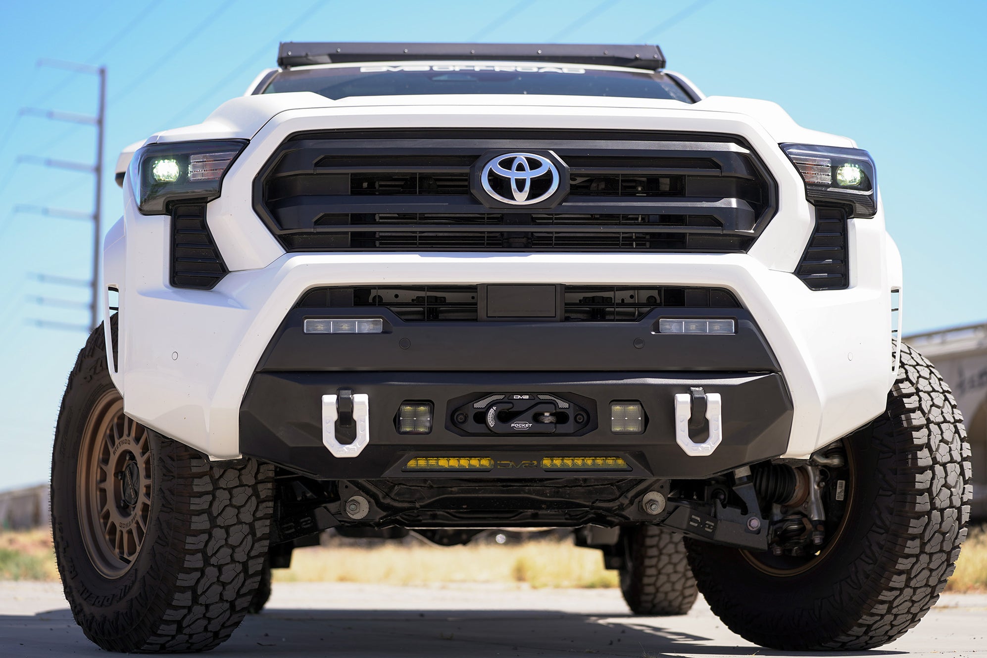 4th Gen Toyota Tacoma Front Bumper | Centric | DV8 Offroad