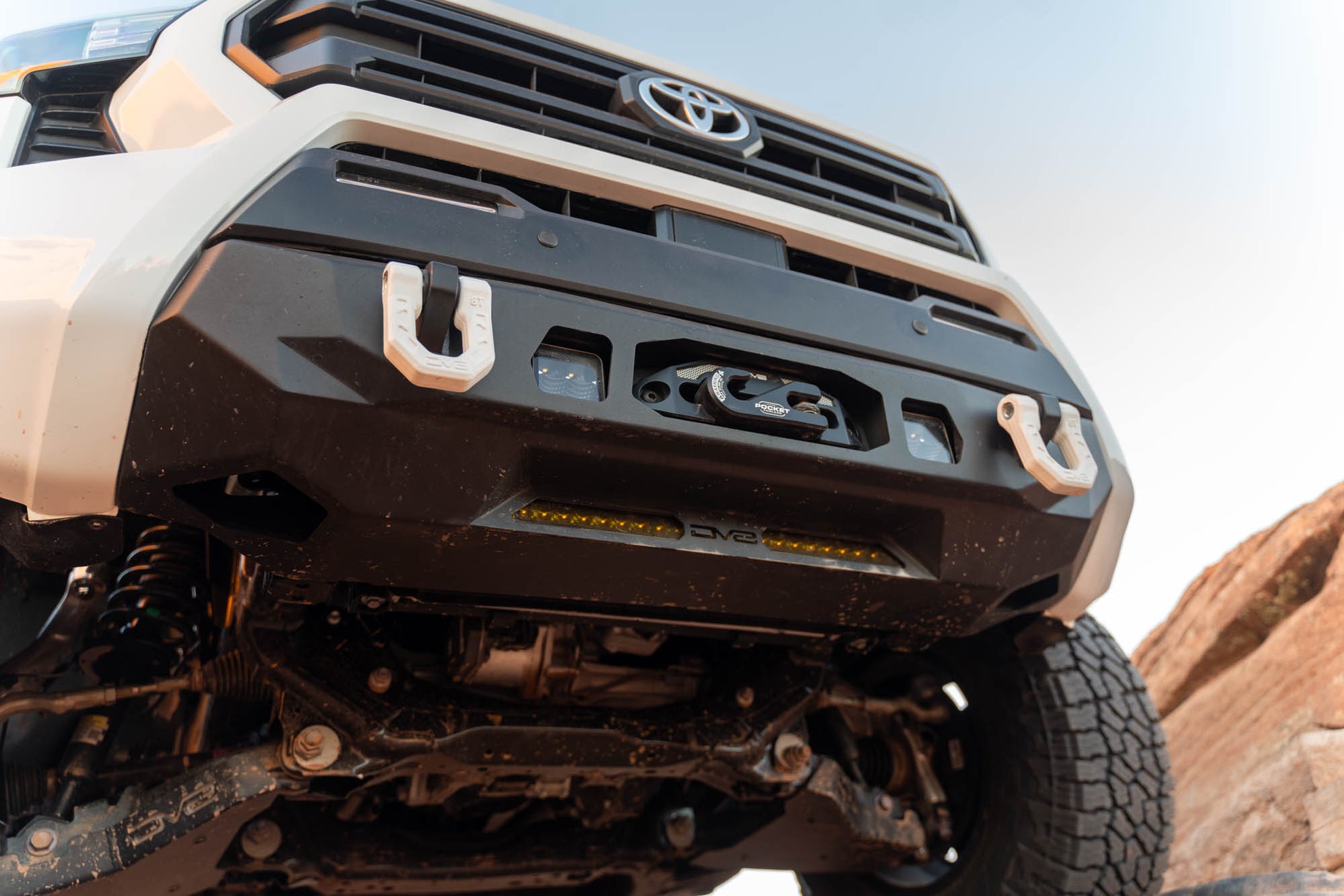 4th Gen Toyota Tacoma Front Bumper | Centric | DV8 Offroad