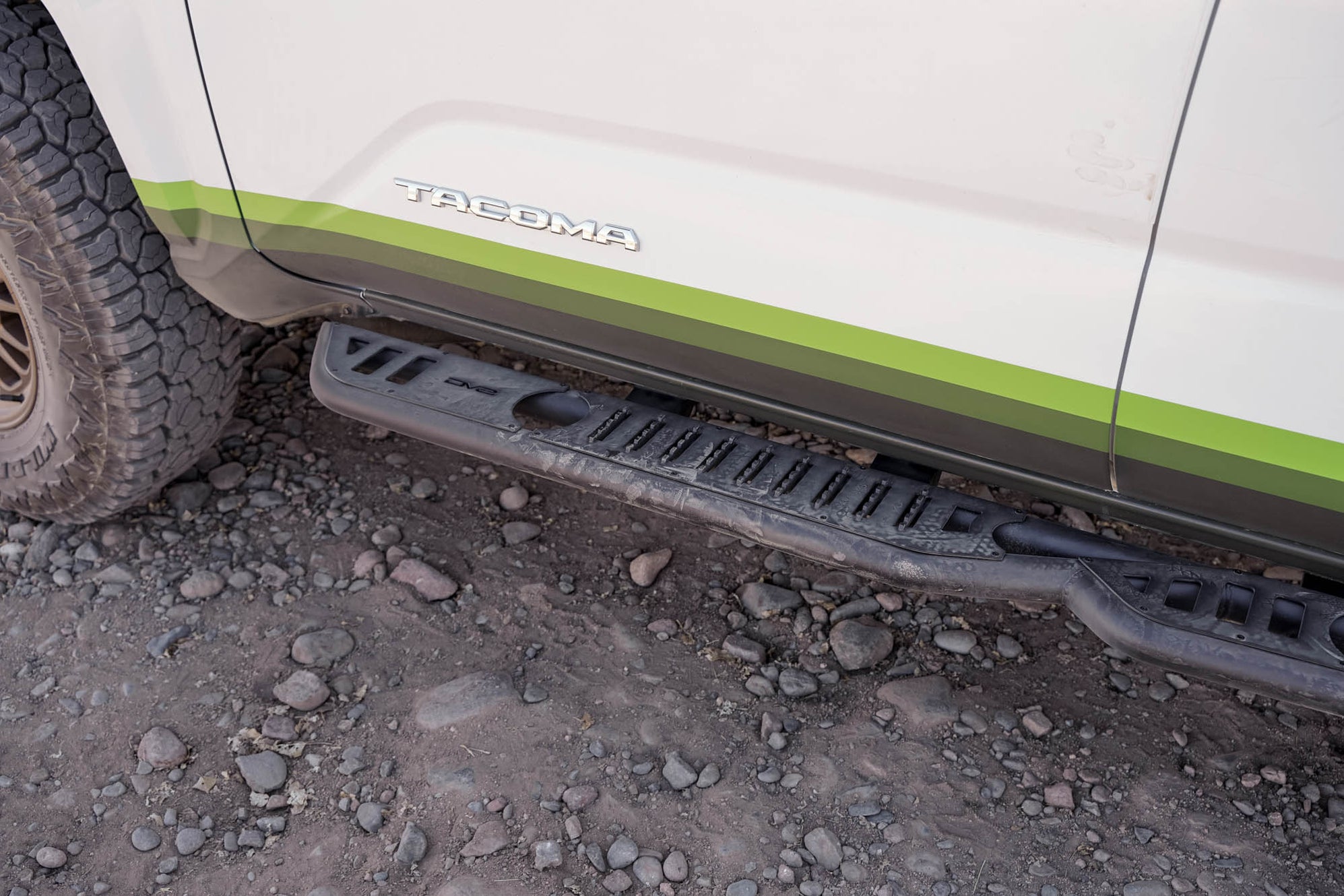 2024+ Tacoma OE Plus Side Steps | Double Cab | DV8 Offroad
