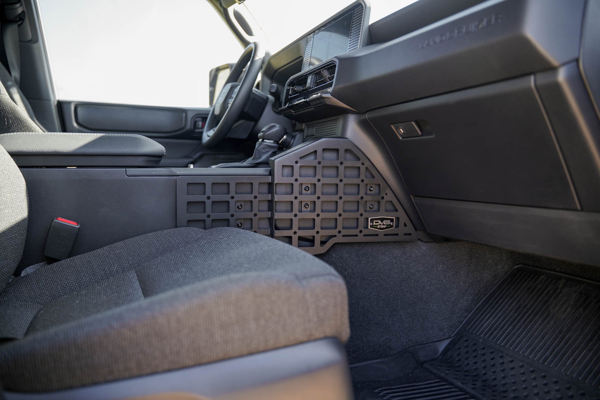 2024 Land Cruiser Center Console Molle Panels | DV8 Offroad