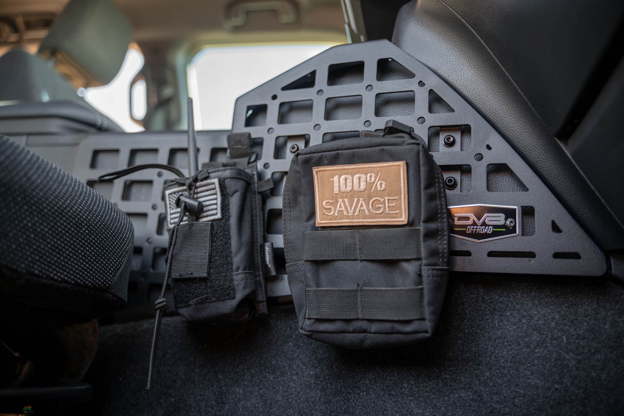 2024 Land Cruiser Center Console Molle Panels | DV8 Offroad