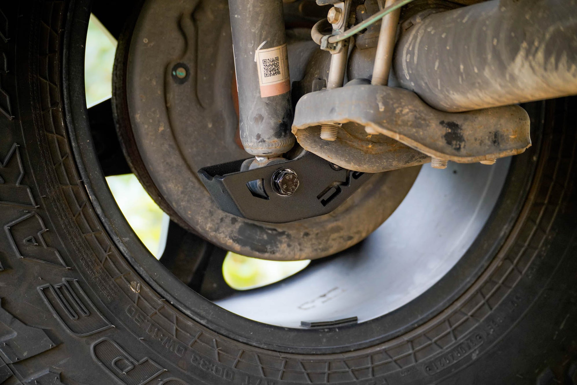3rd Gen Tacoma Rear Shock Skid Plates | DV8 Offroad