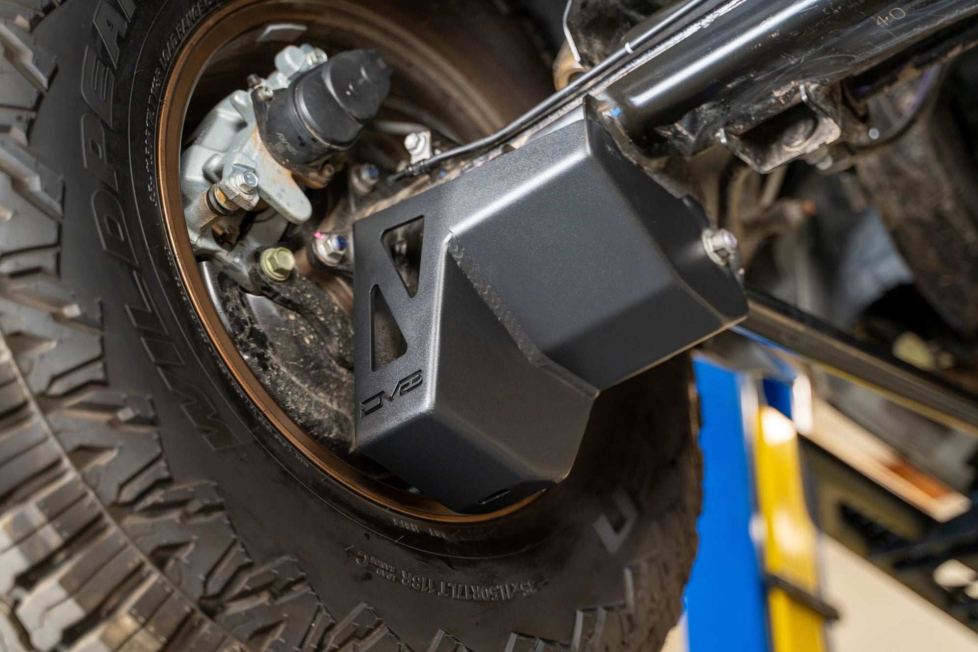 Rear Shock & Link Skid Plates for 4th Gen Tacoma/6th Gen 4Runner