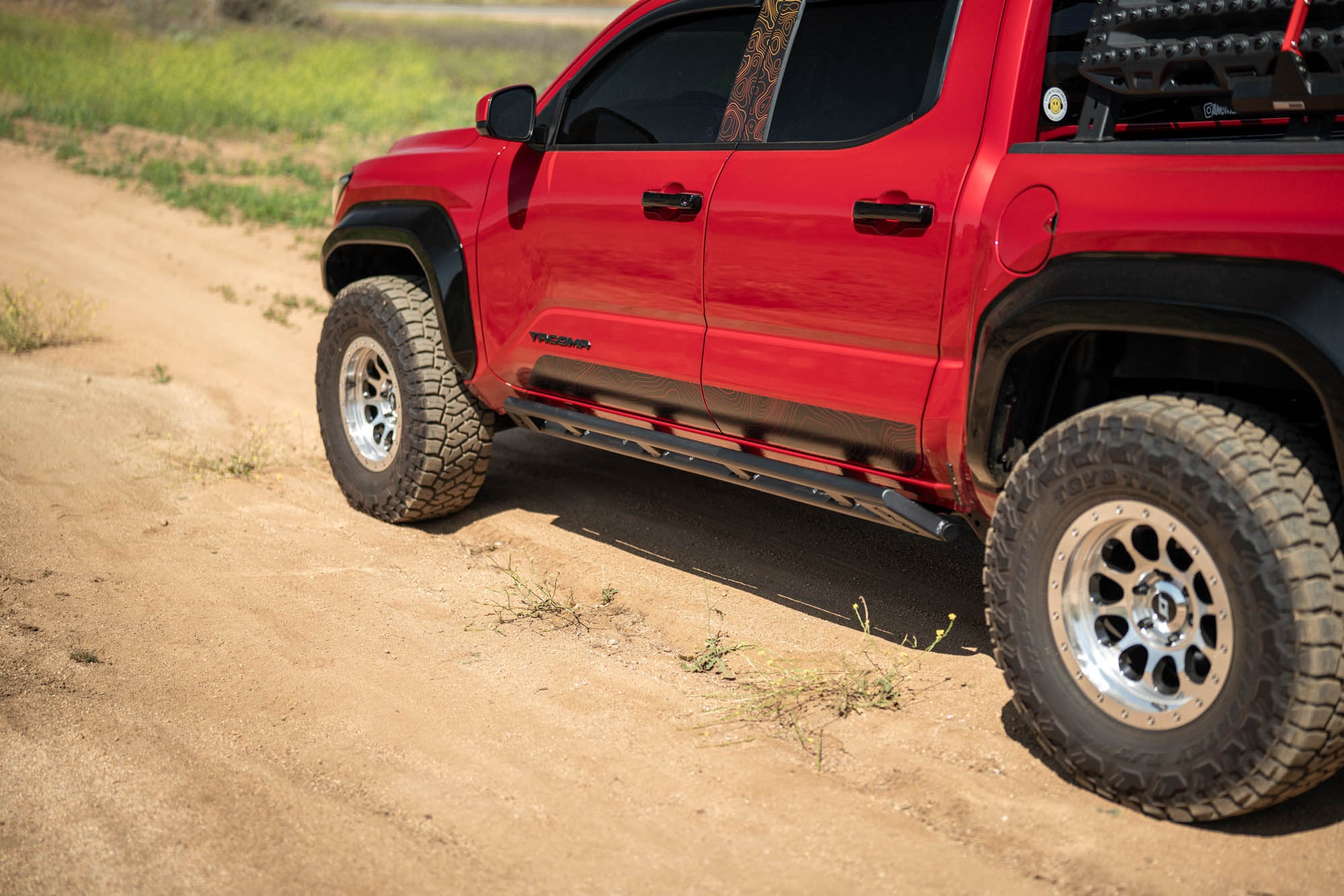 4th Gen Toyota Tacoma Rock Sliders | Double Cab | DV8 Offroad
