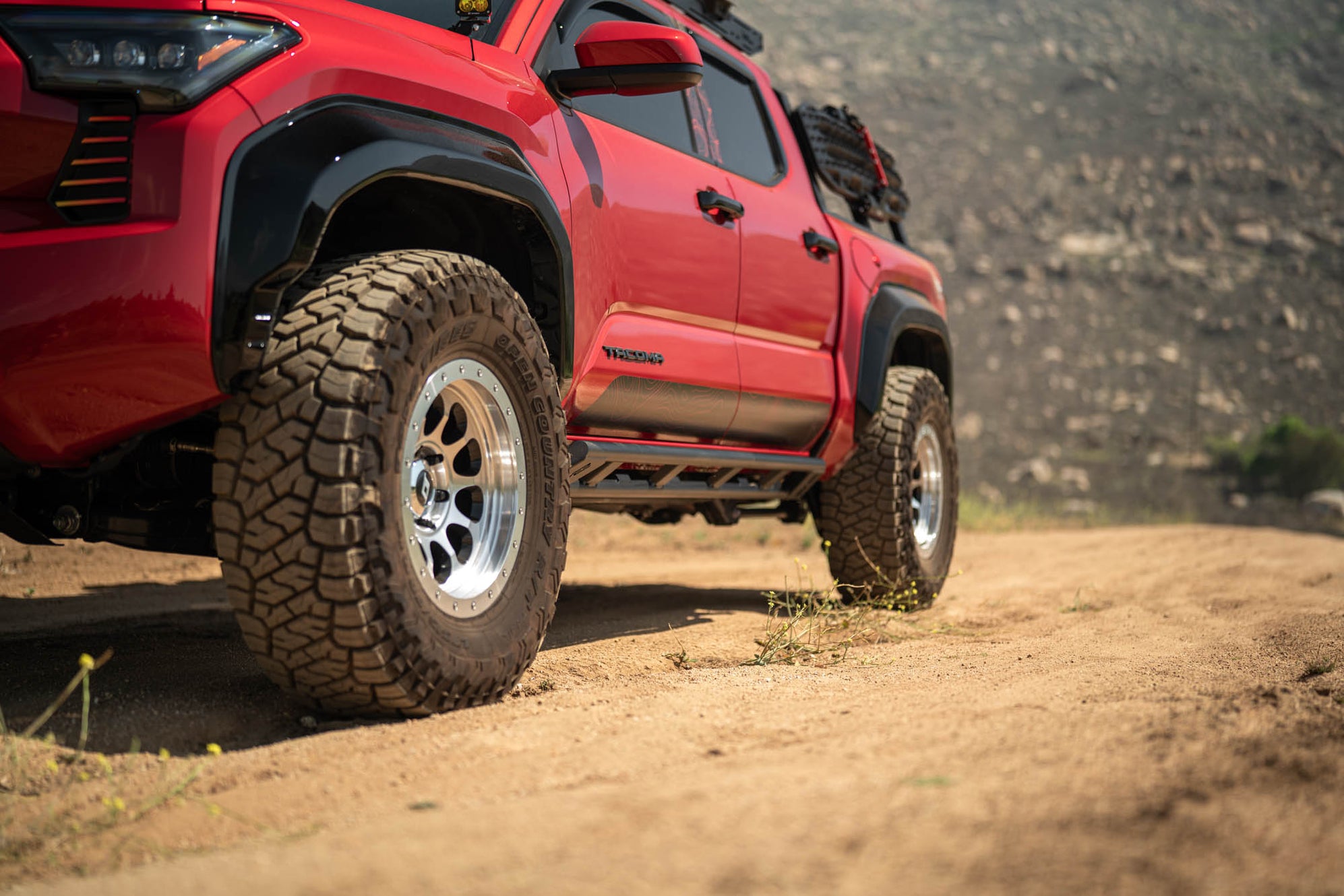 4th Gen Toyota Tacoma Rock Sliders | Double Cab | DV8 Offroad