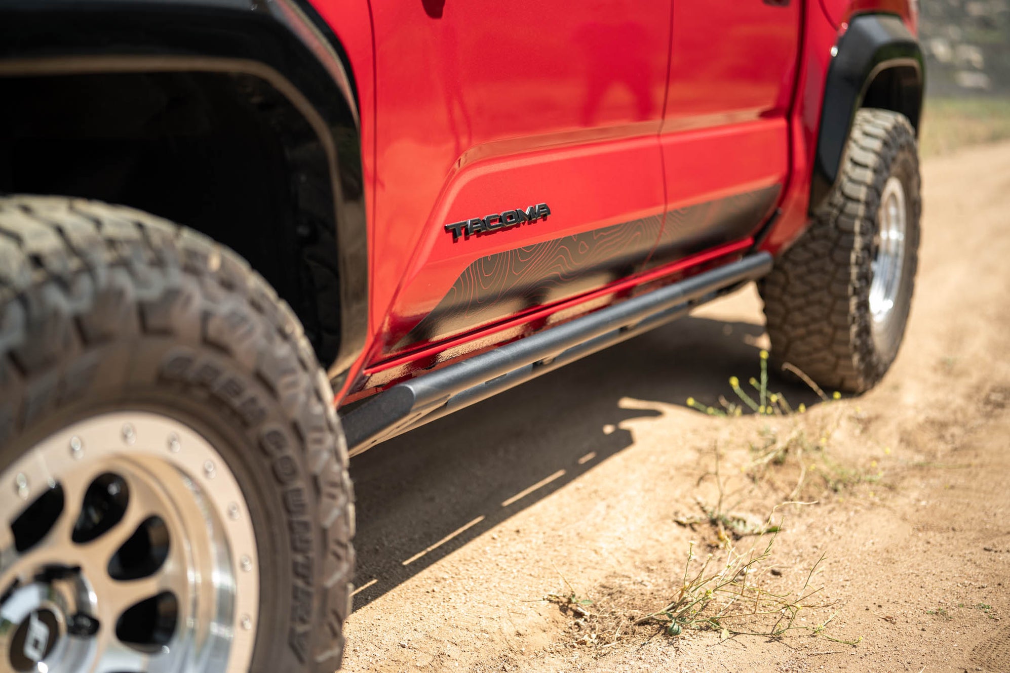 4th Gen Toyota Tacoma Rock Sliders | Double Cab | DV8 Offroad