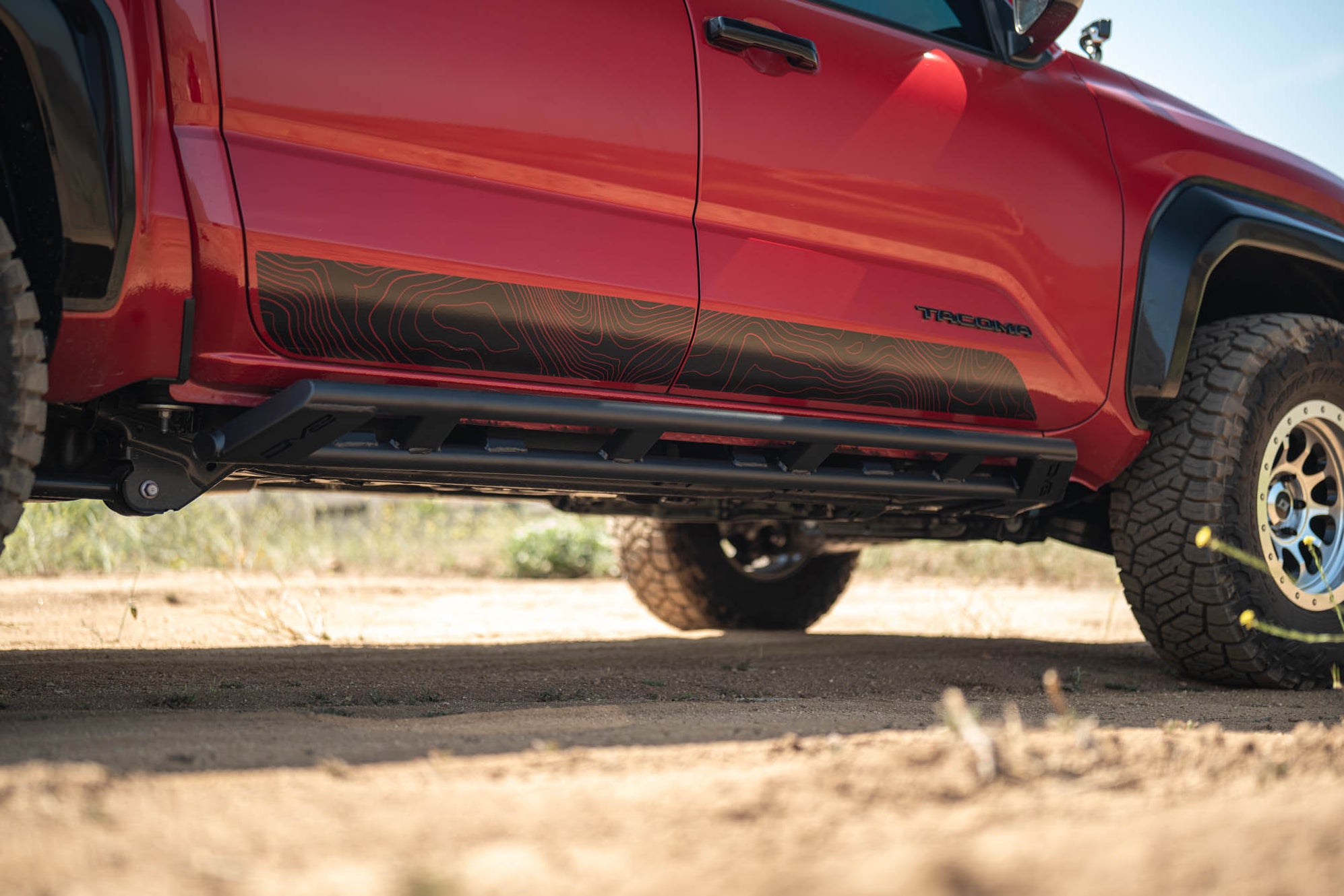 4th Gen Toyota Tacoma Rock Sliders | Double Cab | DV8 Offroad