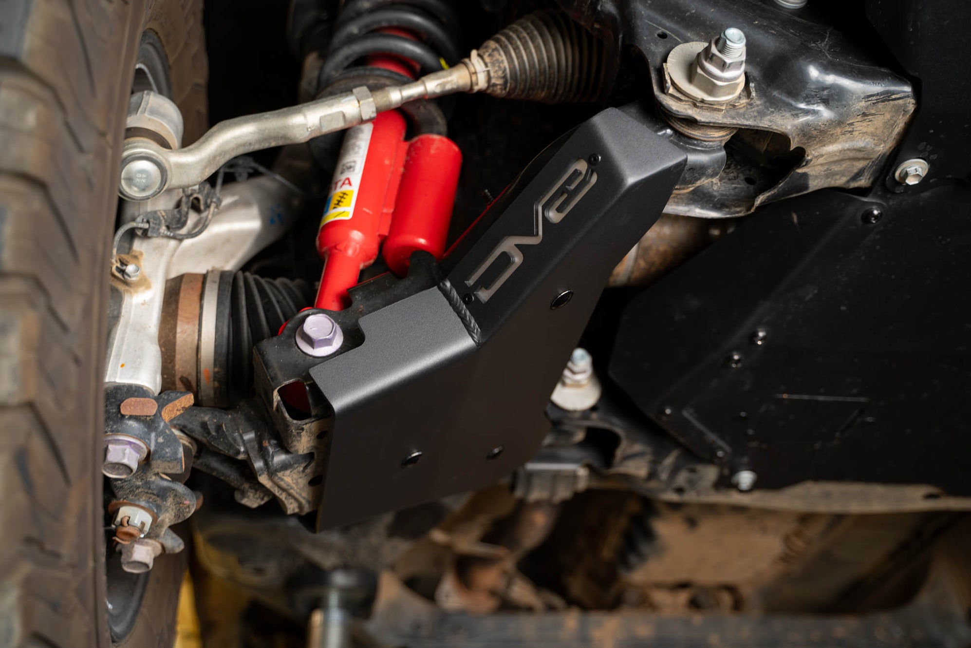 4th Gen Toyota Tacoma A-Arm Skid Plates | DV8 Offroad