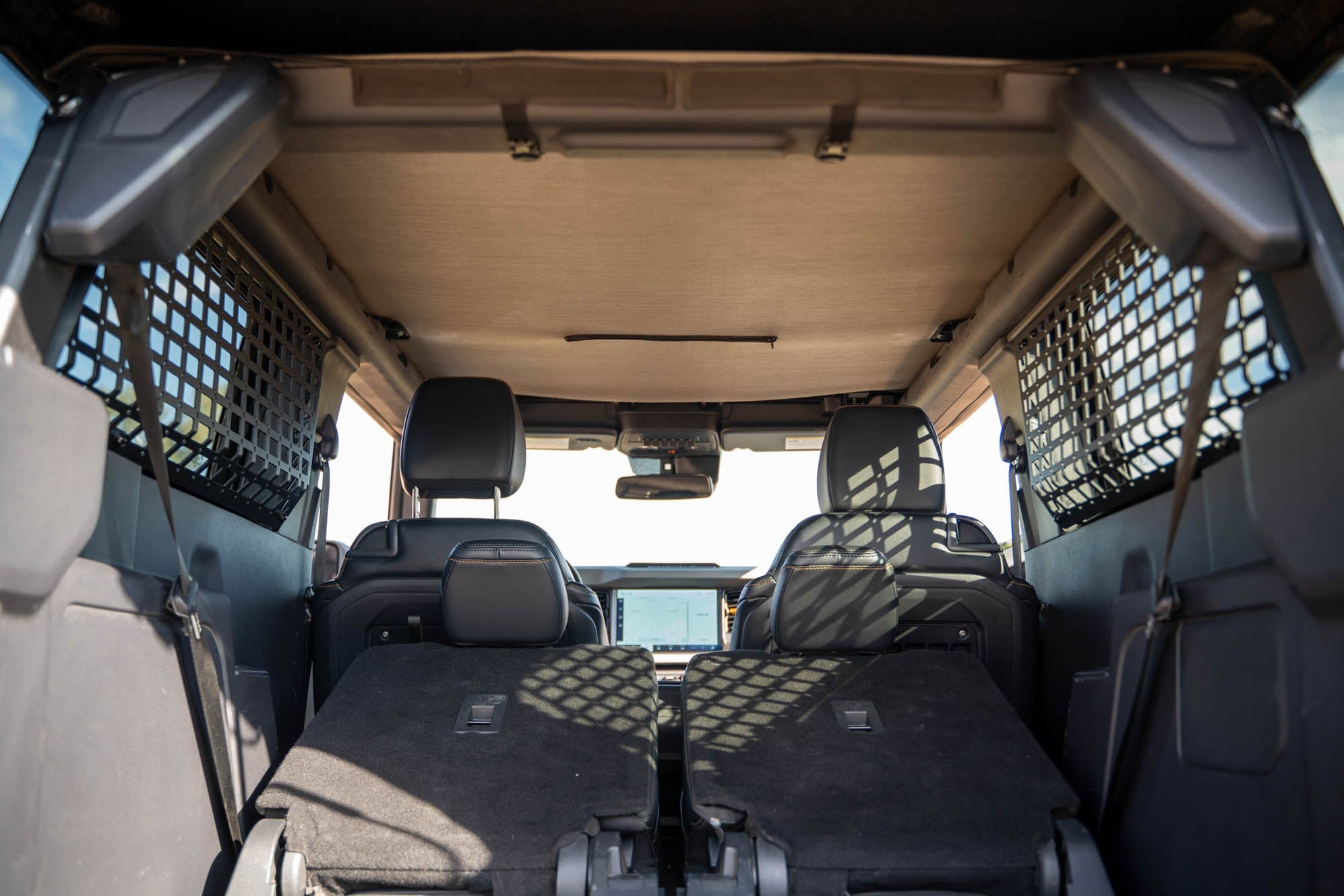 2021-2025 Bronco Rear Window Pocket Molle Panels | 2-Door | DV8 Offroad