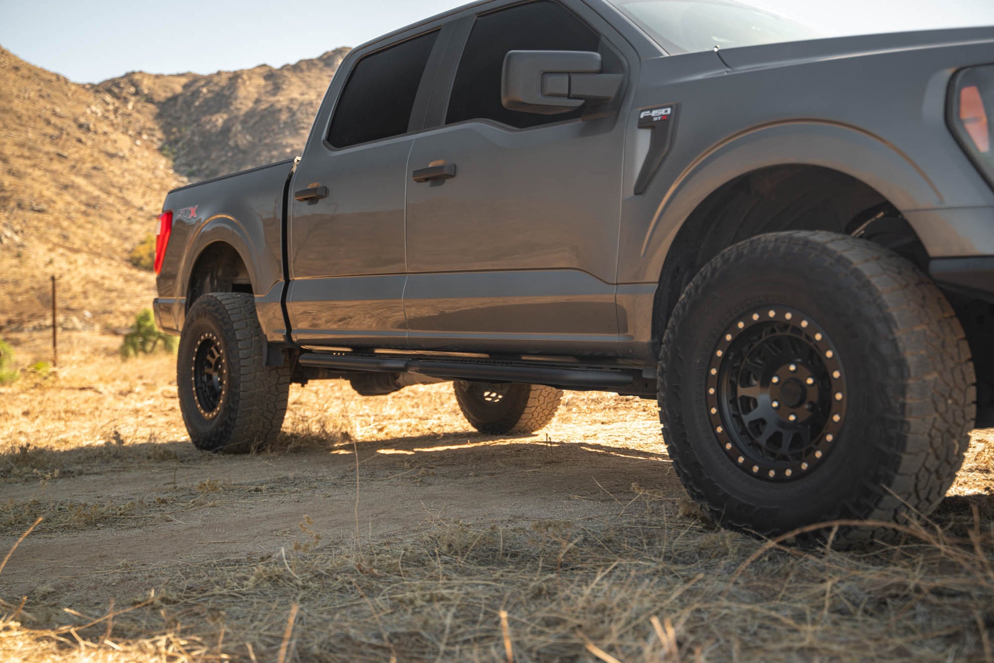2015-2024 F-150 Crew Cab OE Plus Side Steps | DV8 Offroad