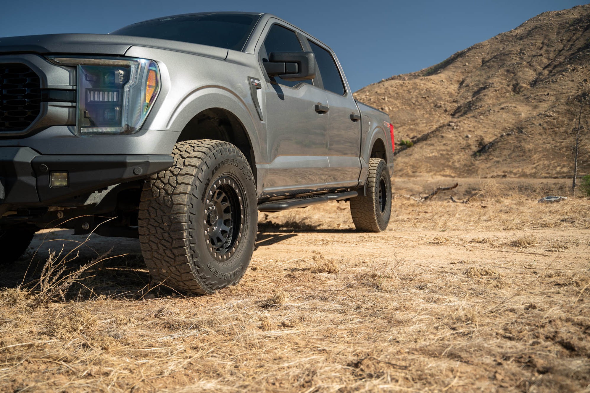 2015-2024 F-150 Crew Cab OE Plus Side Steps | DV8 Offroad