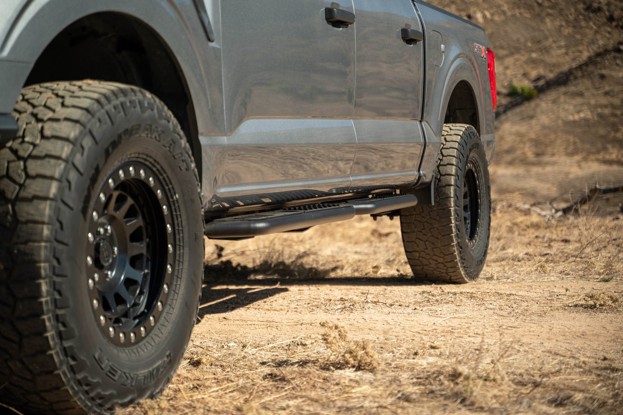 2015-2024 F-150 Crew Cab OE Plus Side Steps | DV8 Offroad