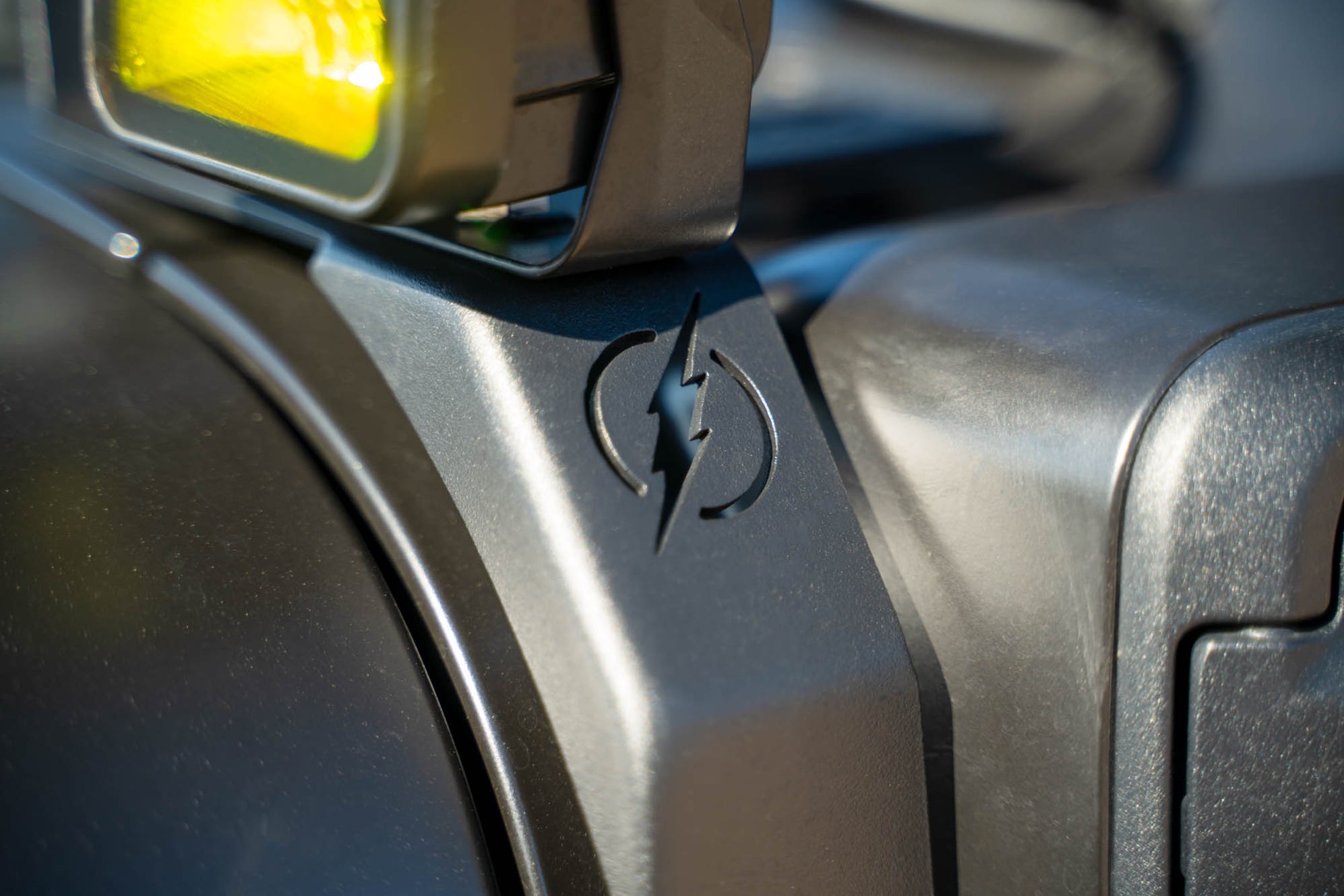 Wrangler 4xe Dual A-Pillar Light Pod Mounts | DV8 Offroad