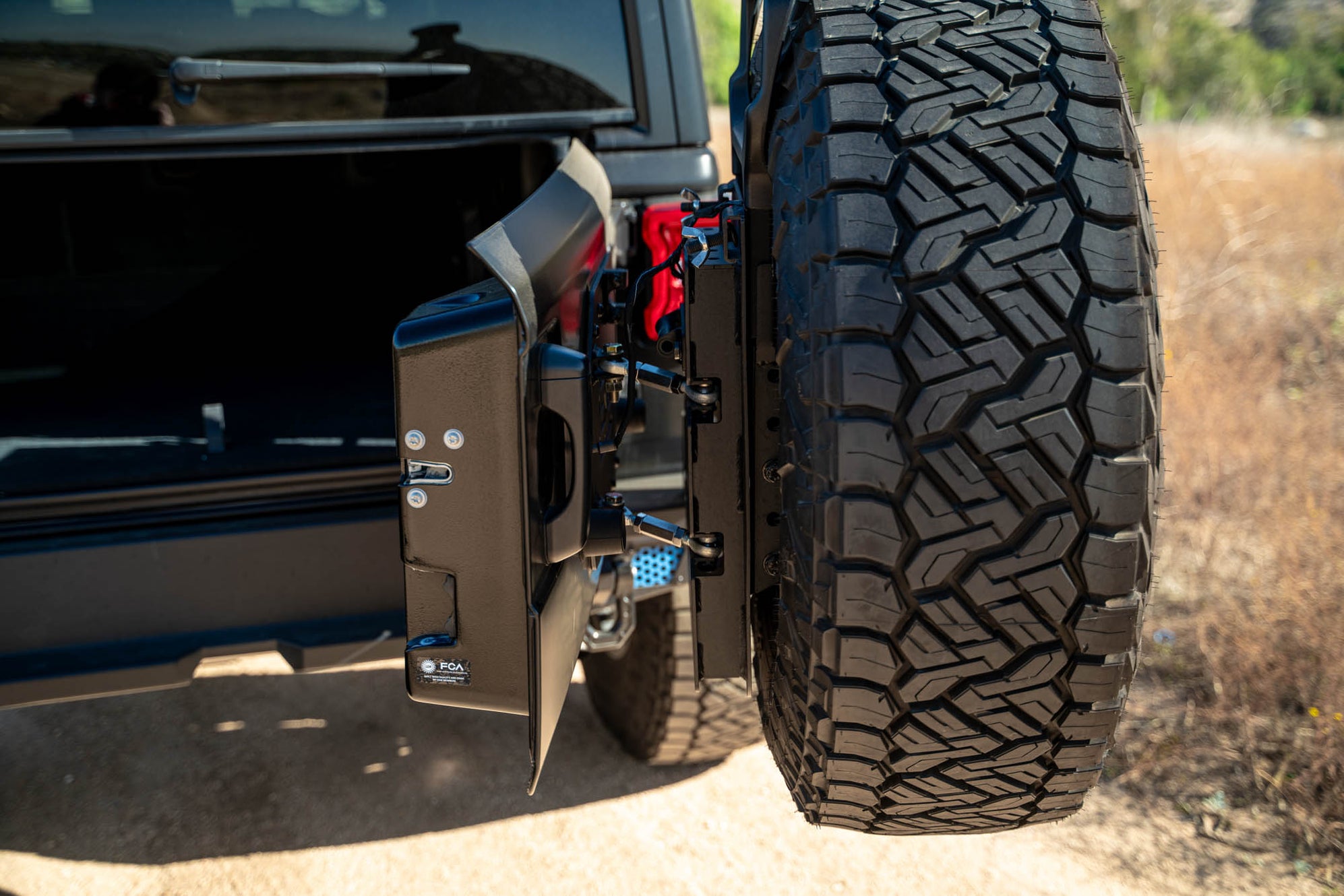 Wrangler JL Spare Tire Swing Gate | Add-On for MTO Rear Bumper