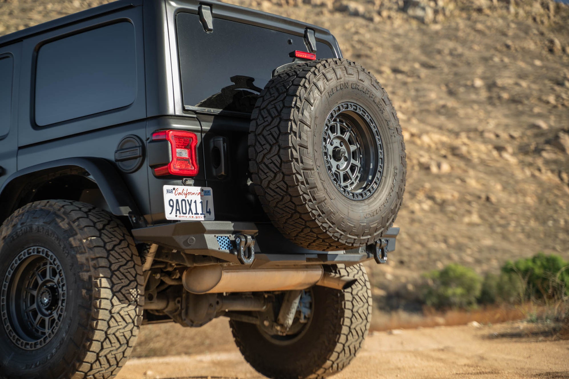 Wrangler JL Spare Tire Swing Gate | Add-On for MTO Rear Bumper