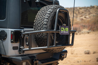 Jeep Wrangler JK Body Mounted Tire Carrier | DV8 Offroad