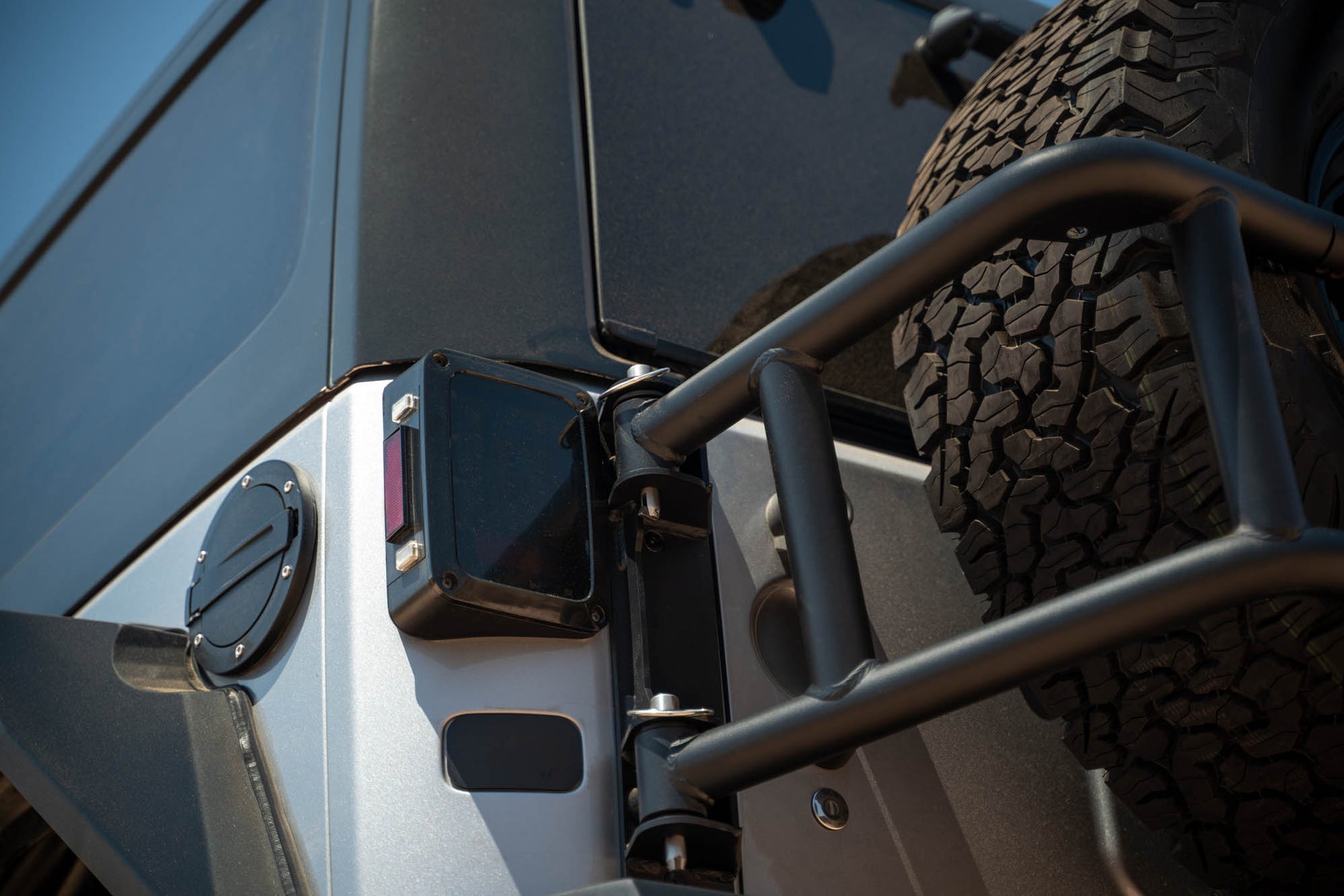 Jeep Wrangler JK Body Mounted Tire Carrier | DV8 Offroad