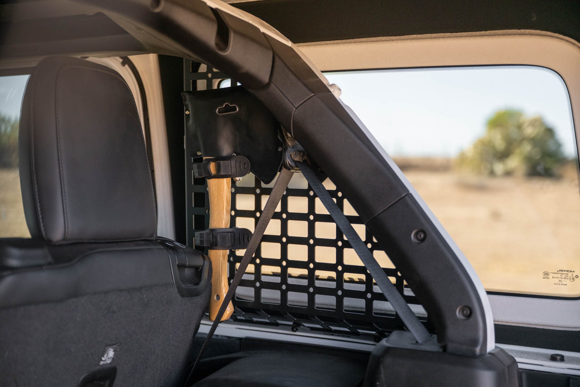 Wrangler JL Pocketed Rear Window Molle Panels | 4-Door | DV8 Offroad