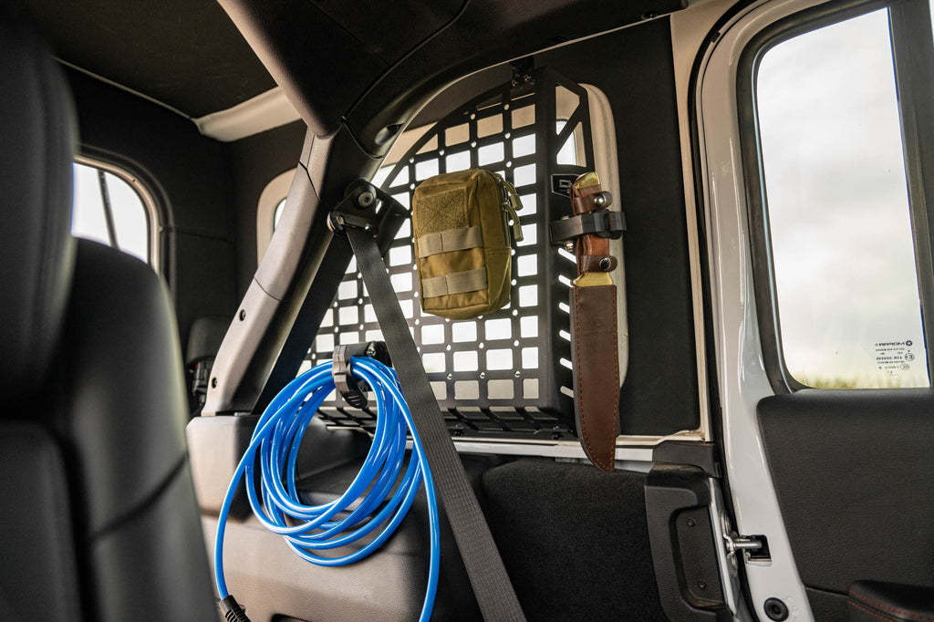 Jeep JL Interior Molle Panels and Accessories | DV8 Offroad