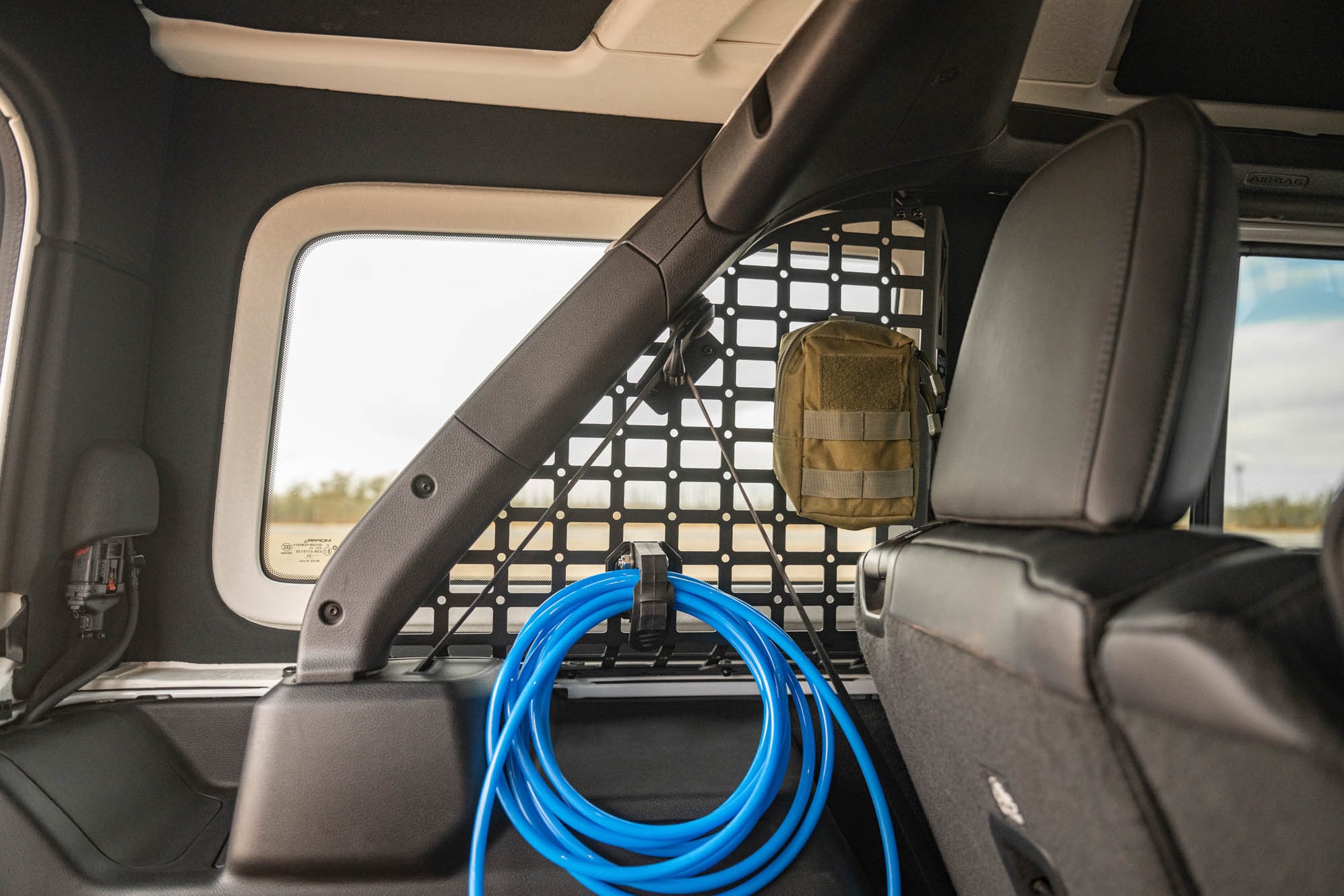 Wrangler JL Pocketed Rear Window Molle Panels | 4-Door | DV8 Offroad