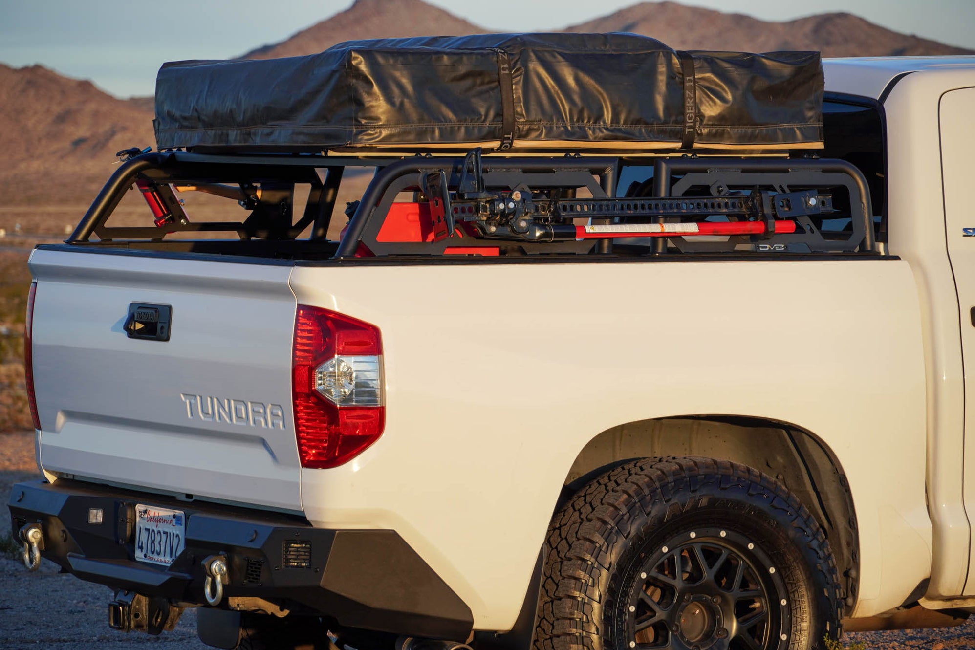 Universal Full-Size Truck Bed Rack | Low Profile for Roof Top Tents