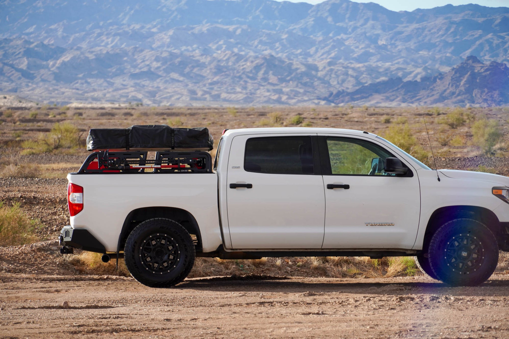 Universal Full-Size Truck Bed Rack | Low Profile for Roof Top Tents