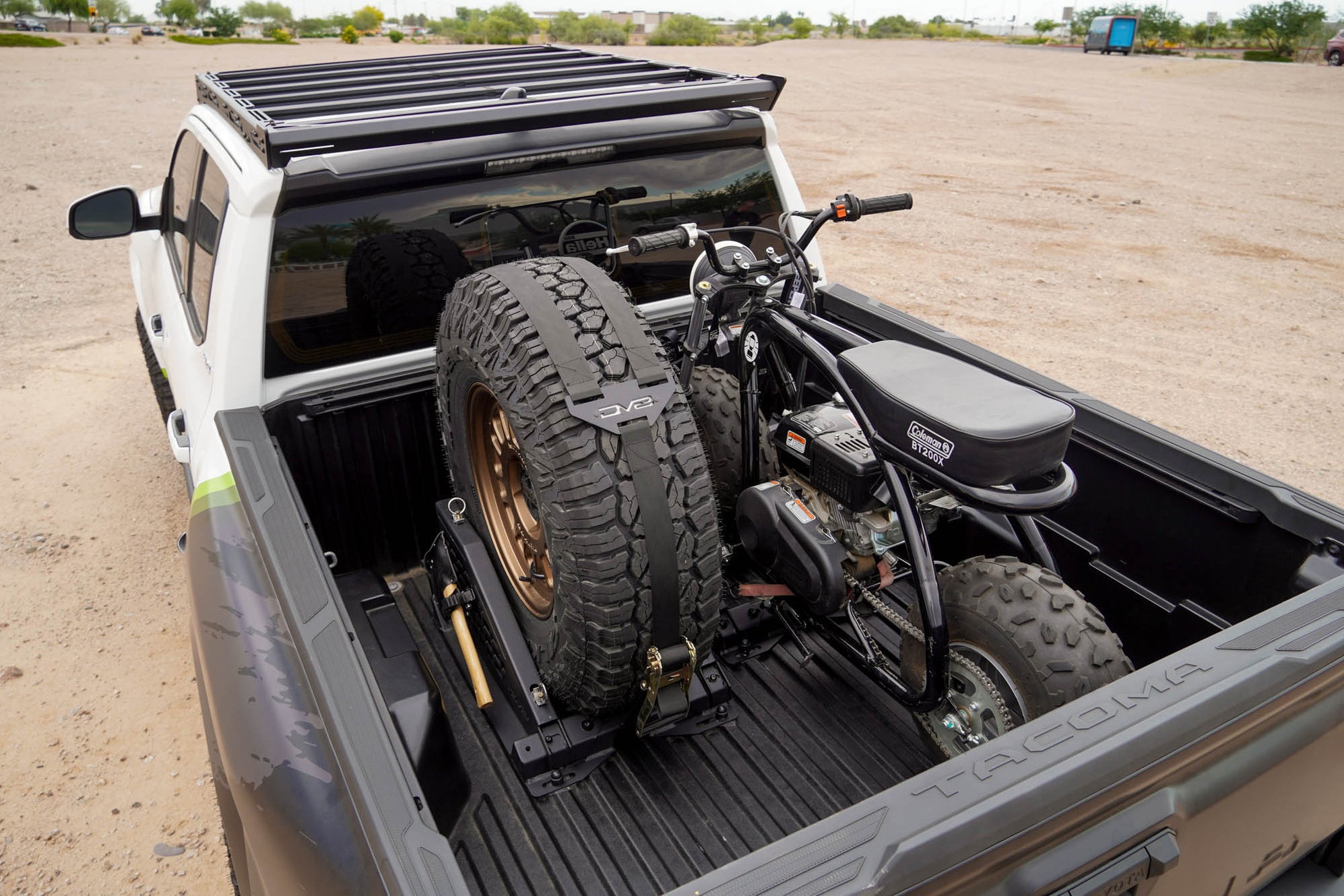 Universal Spare Tire Carrier & Molle Accessory Mount