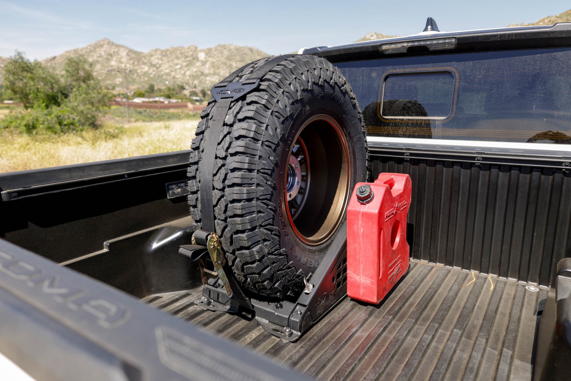 Universal Spare Tire Carrier & Molle Accessory Mount — DV8 Offroad