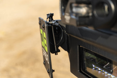 Quick Release D-Ring License Plate Mount | Universal | DV8 Offroad