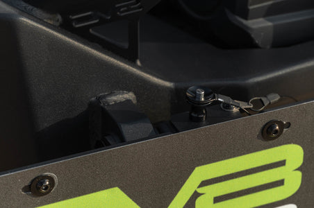 Quick Release D-Ring License Plate Mount | Universal | DV8 Offroad