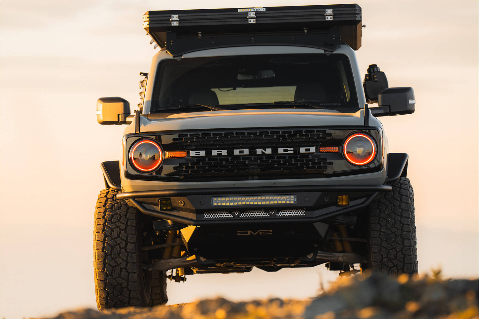 6th Gen Ford Bronco Front Bumpers | DV8 Offroad