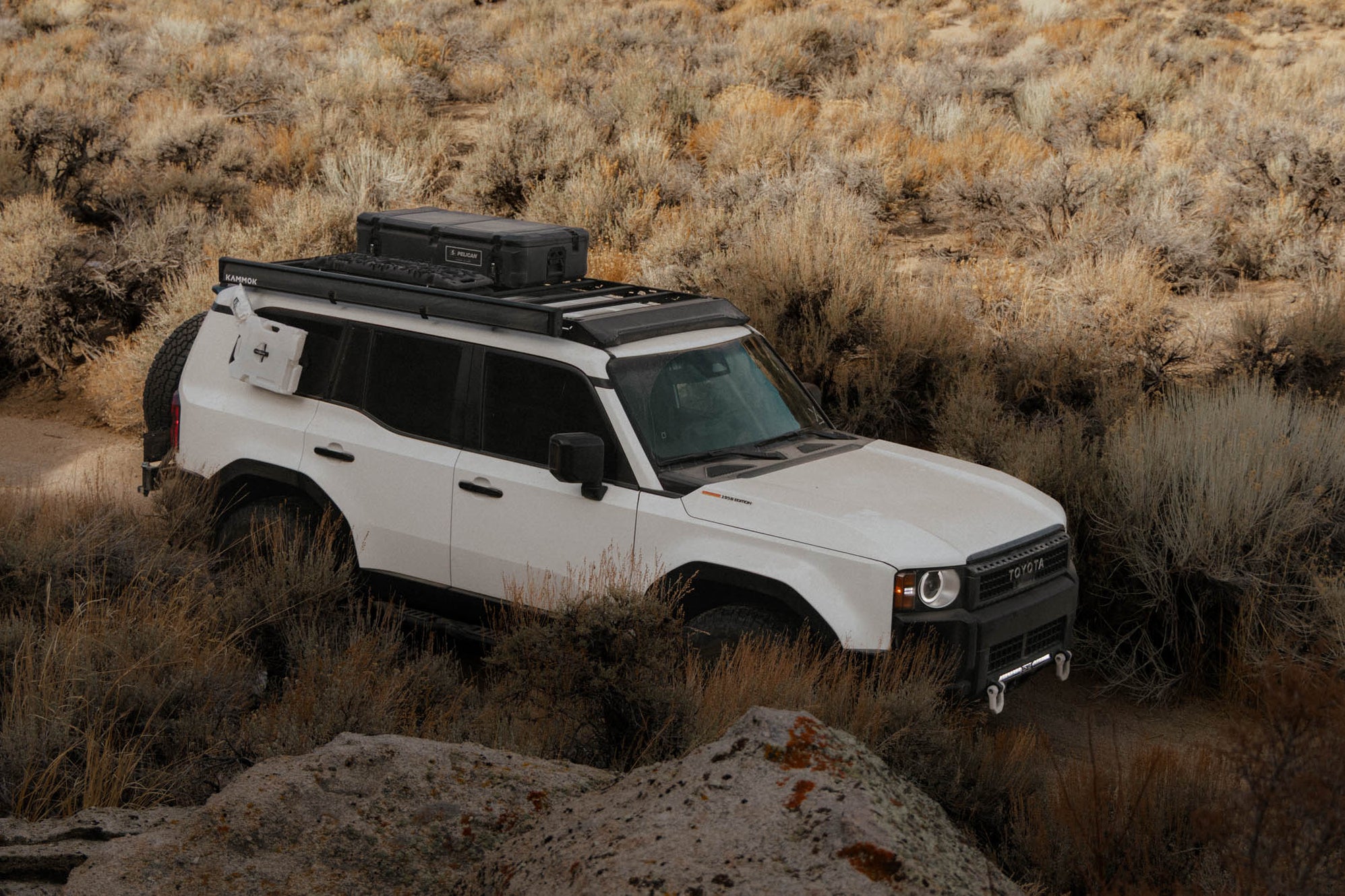 2024+ Lexus GX 550 and Toyota Land Cruiser Roof Rack | DV8 Offroad